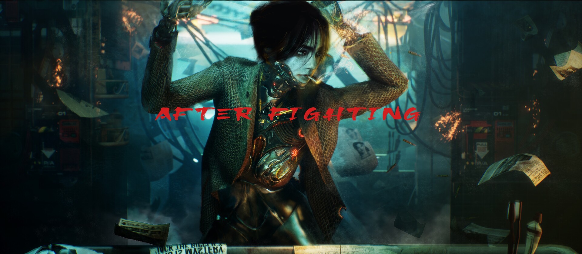 ArtStation - After Fighting