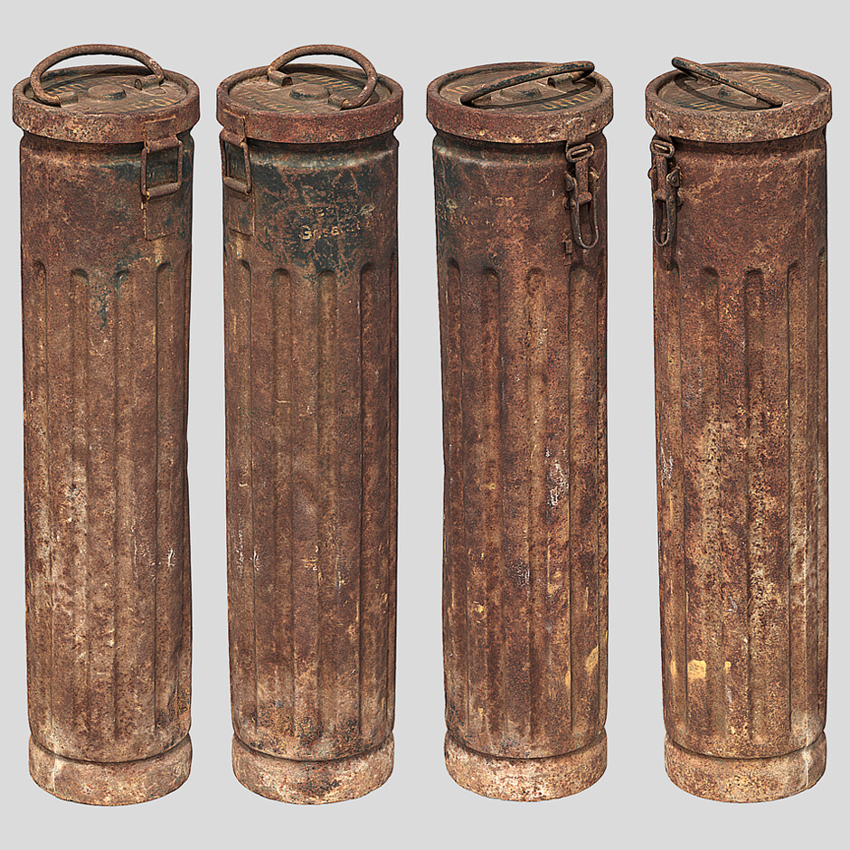 ArtStation - WWII German Ammo Container Photogrammetry Scan