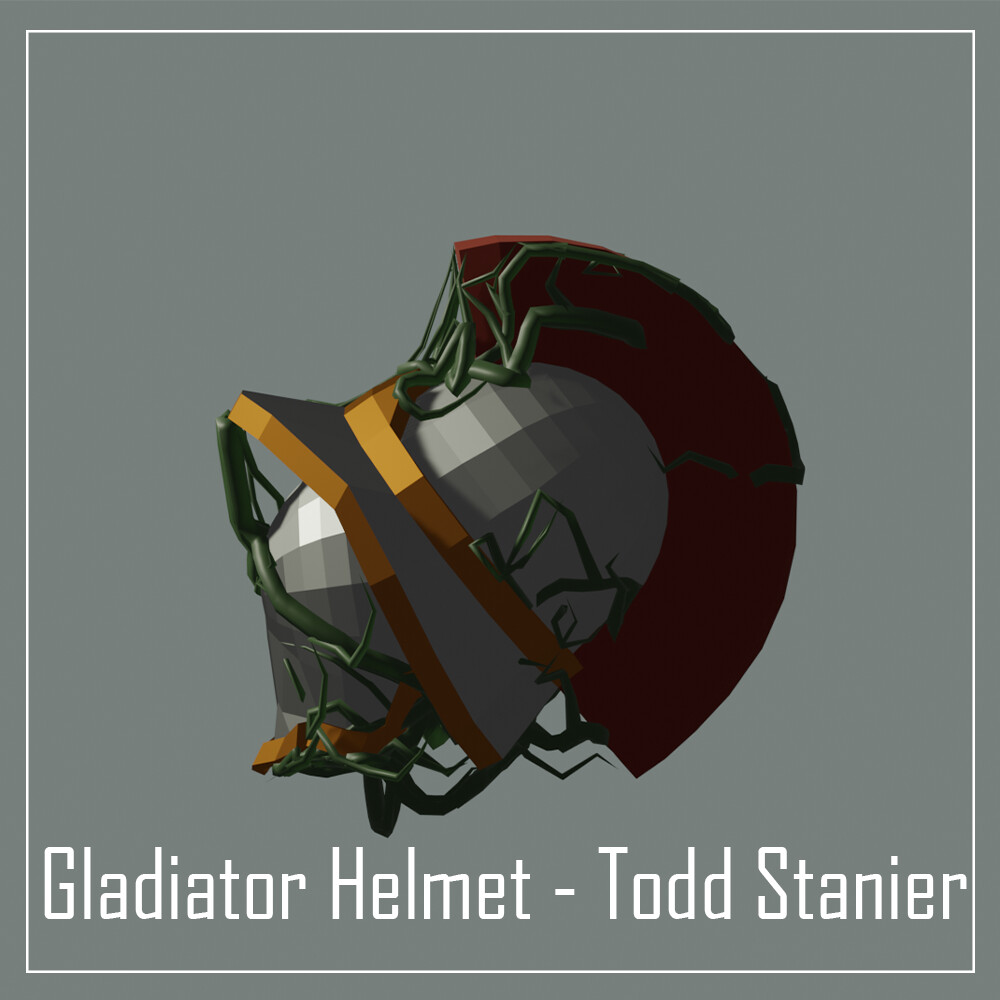 ArtStation - Gladiator Helmet