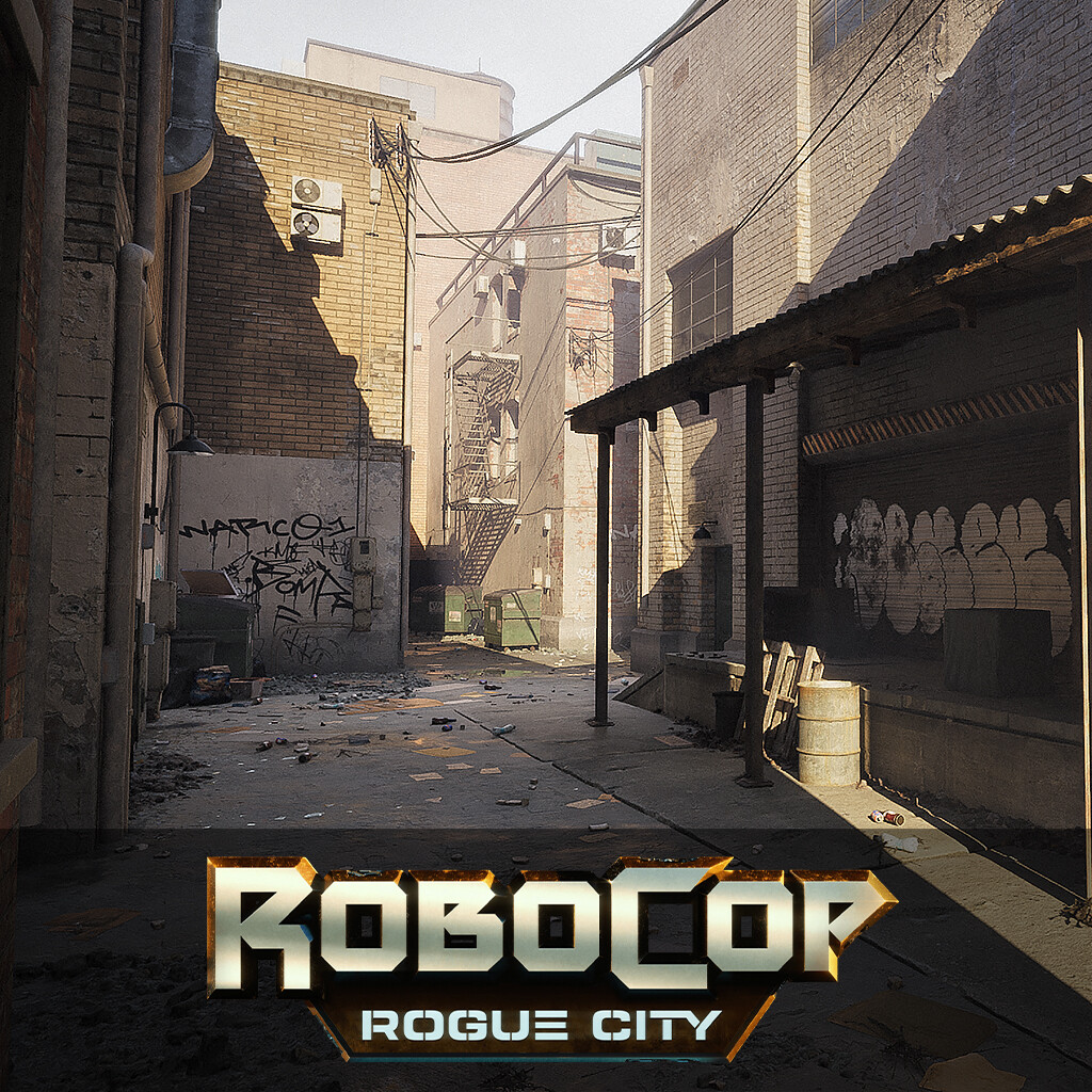 ArtStation - Robocop Rogue City - Bank Heist