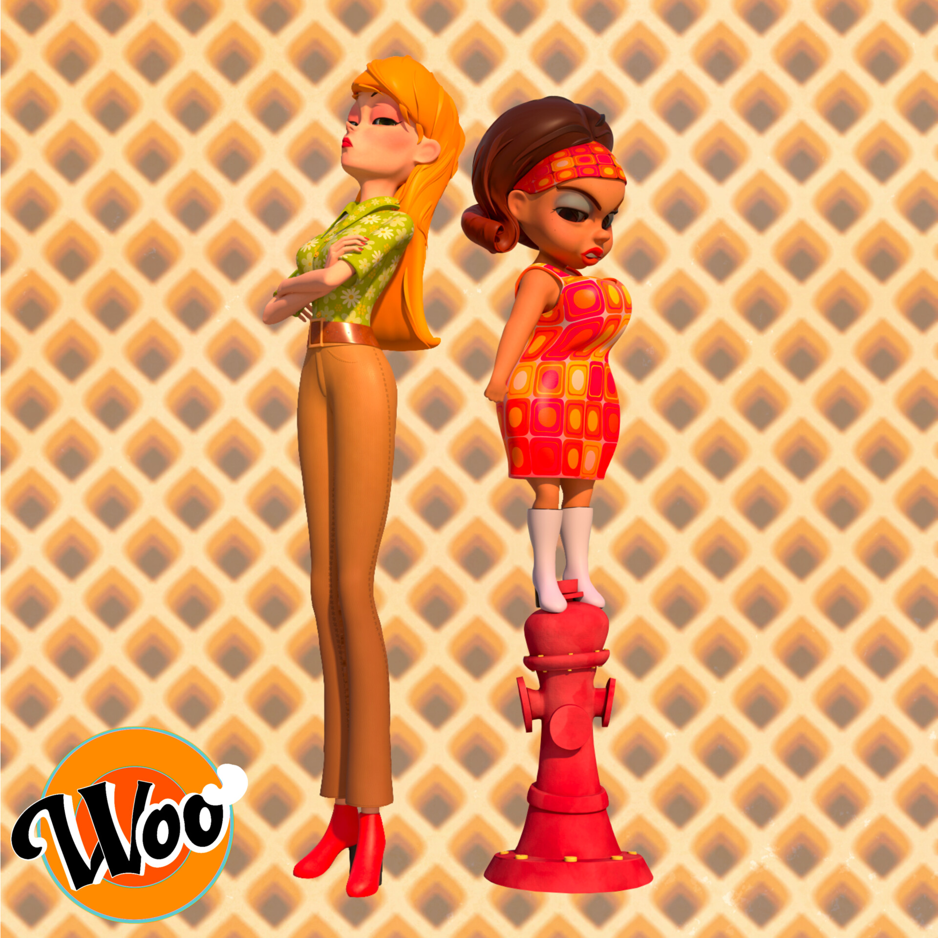 ArtStation - Woo Characters Modeling