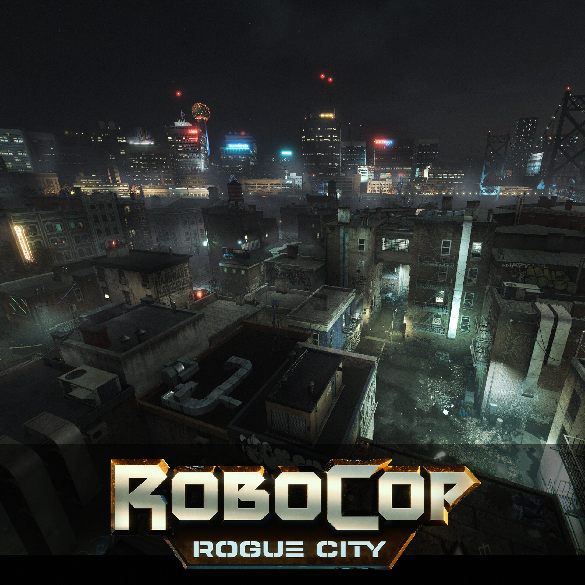 ArtStation - RoboCop: Rogue City - Open City