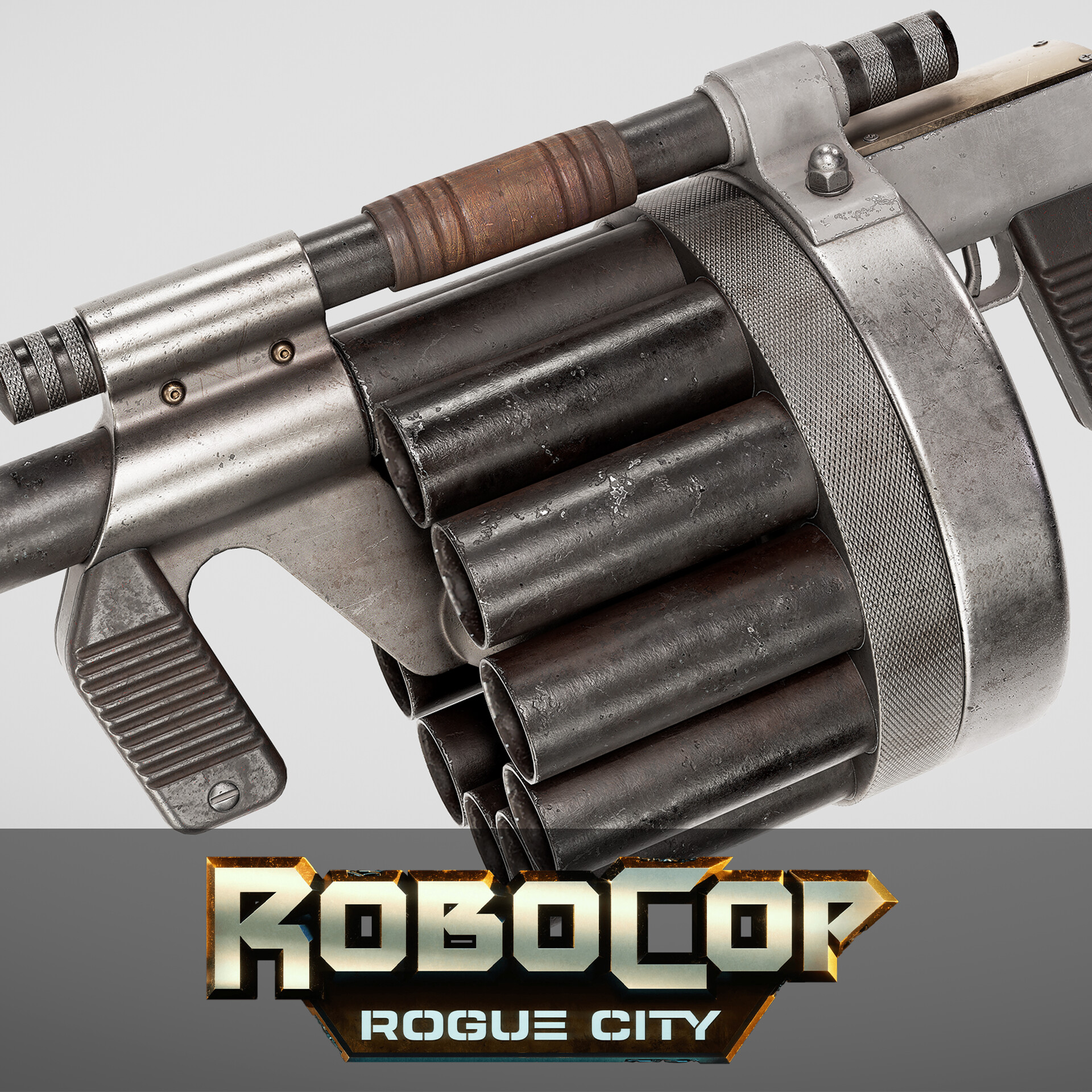 ArtStation - RoboCop: Rogue City - Grenade Launcher
