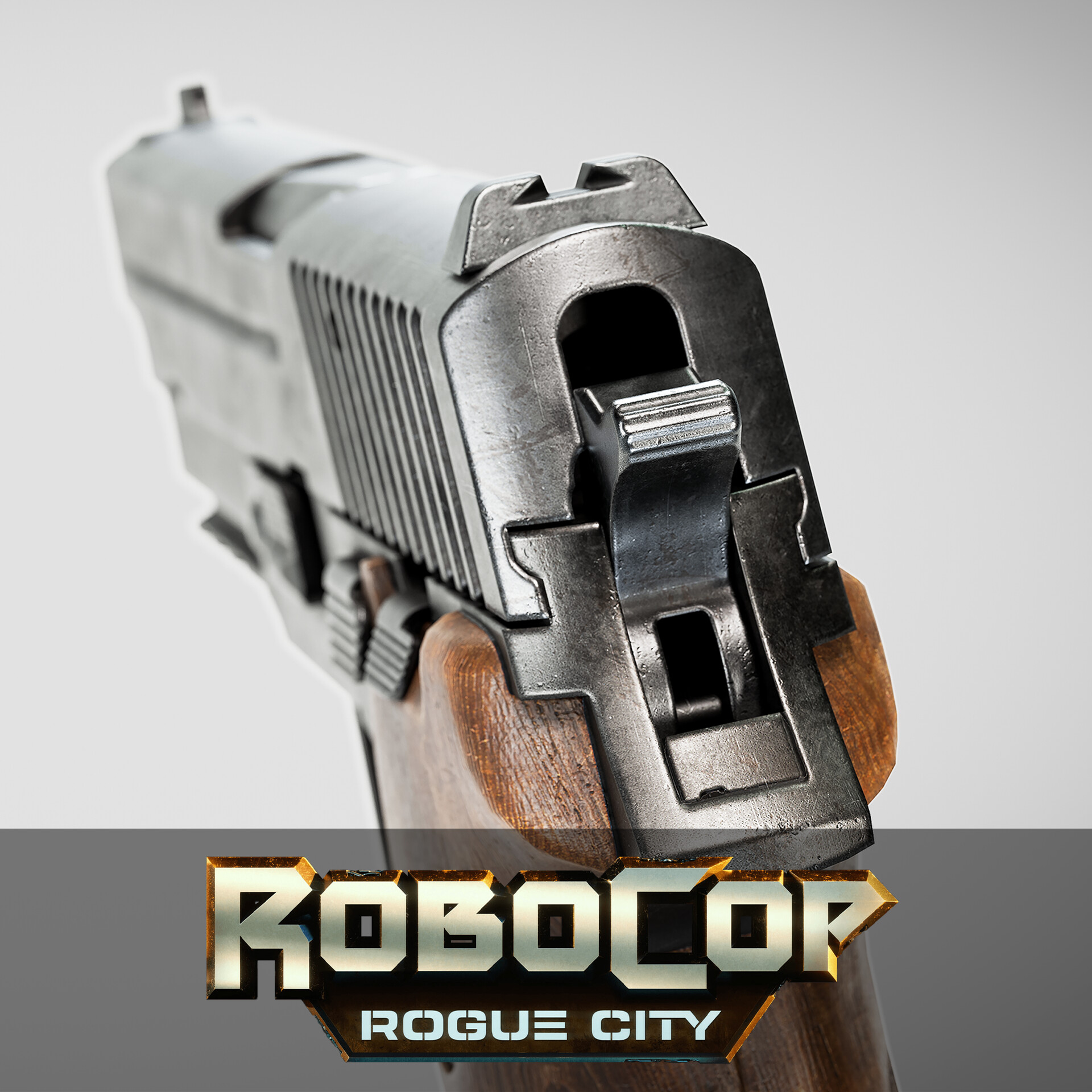 ArtStation - RoboCop: Rogue City - Pistol 9MM