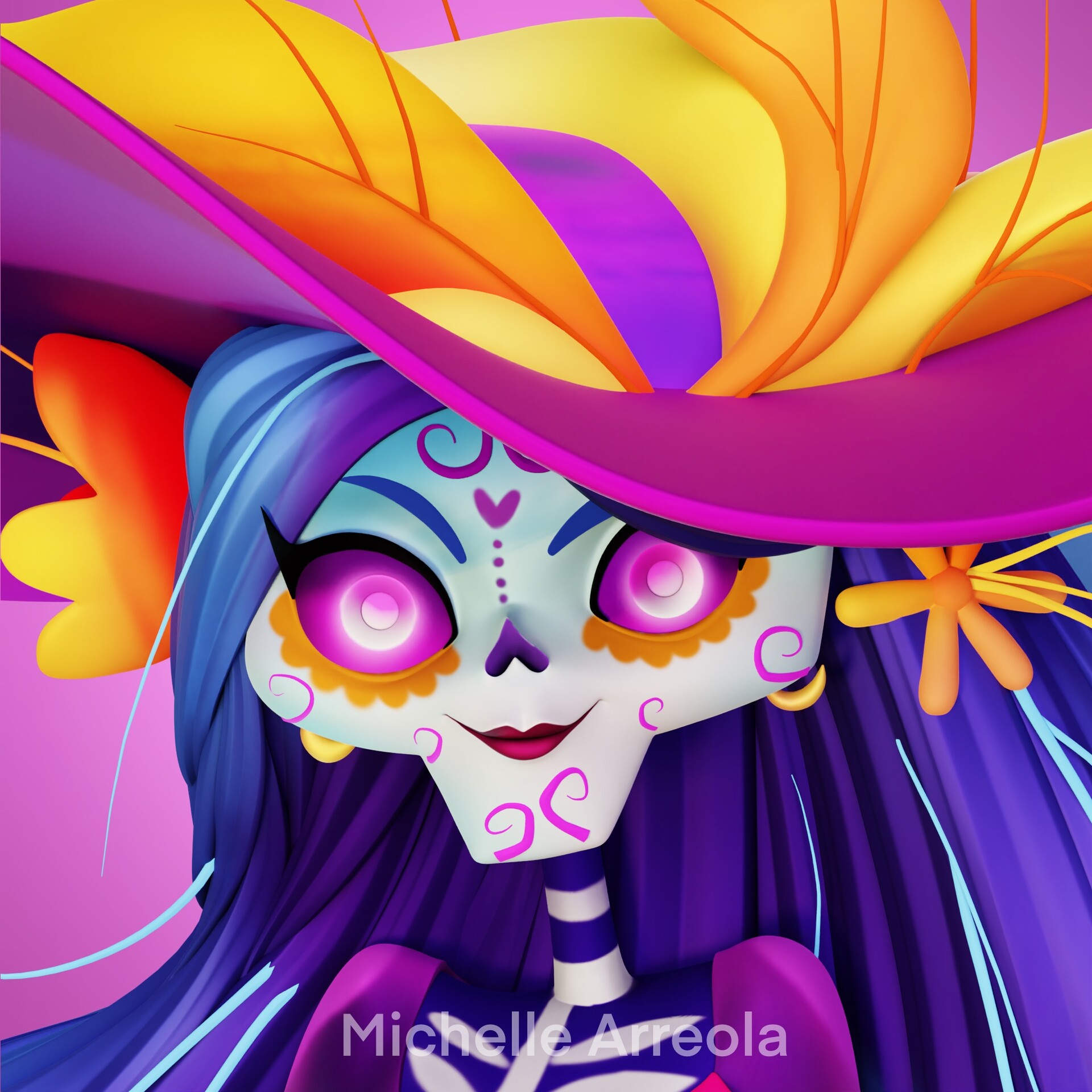 ArtStation - La Catrina