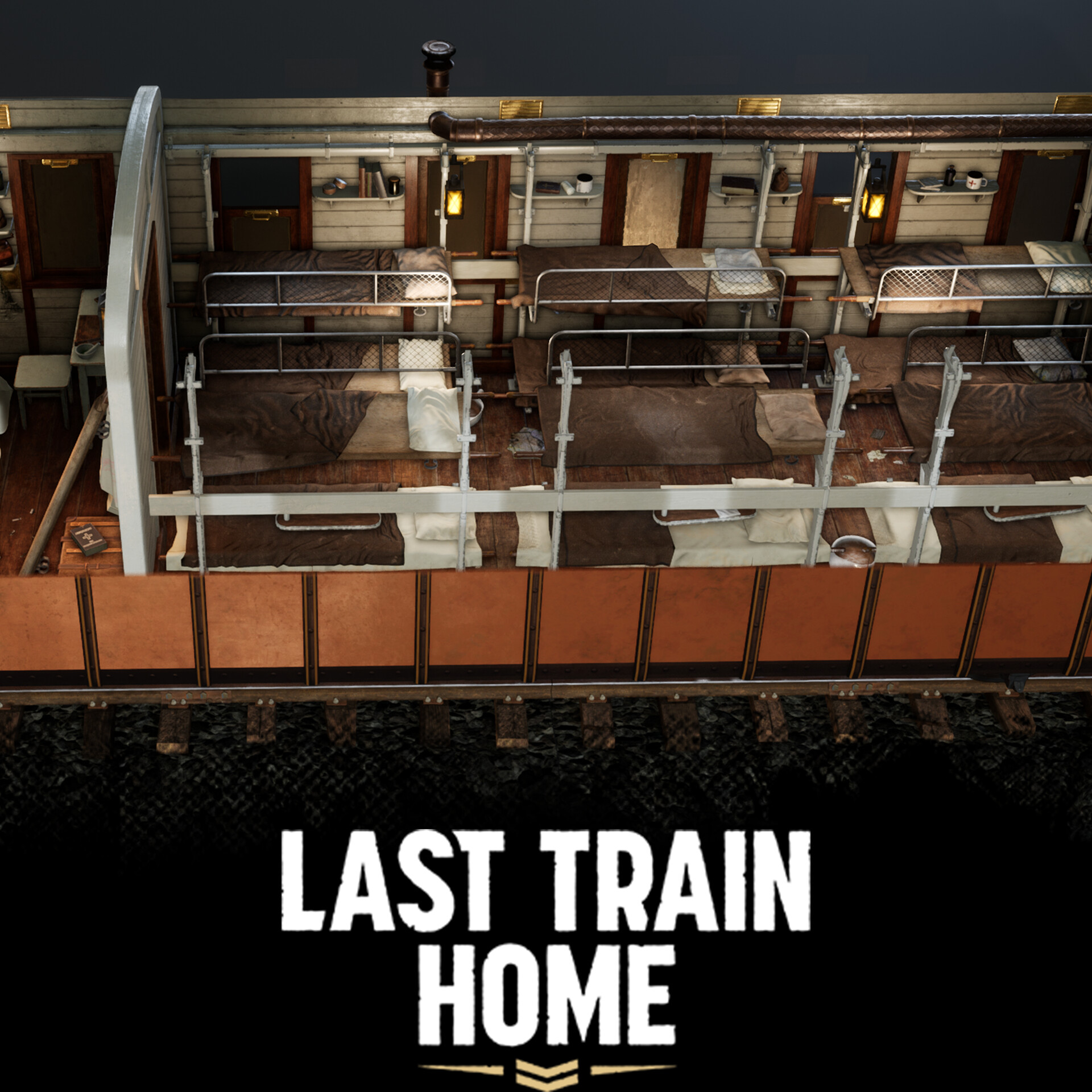ArtStation - Last Train Home: Train Cars