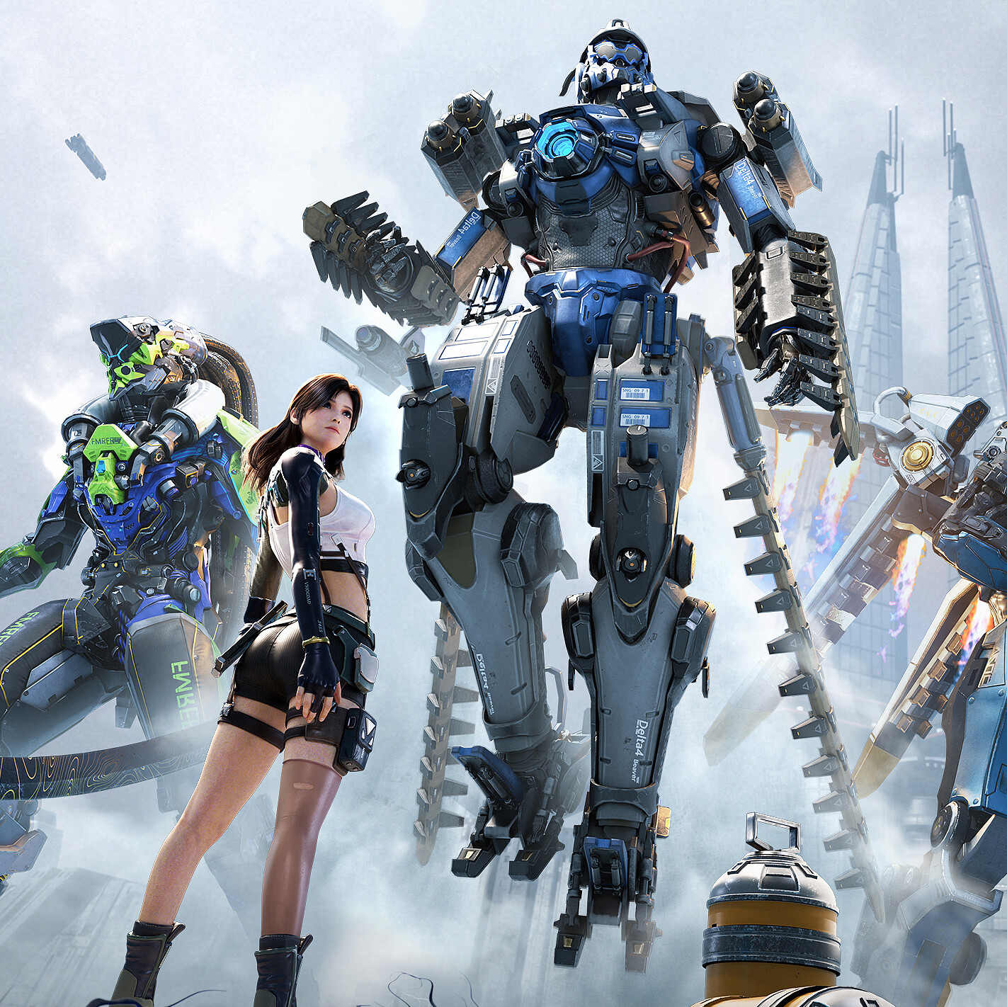 ArtStation - Earth: Revival- Mecha Gathering