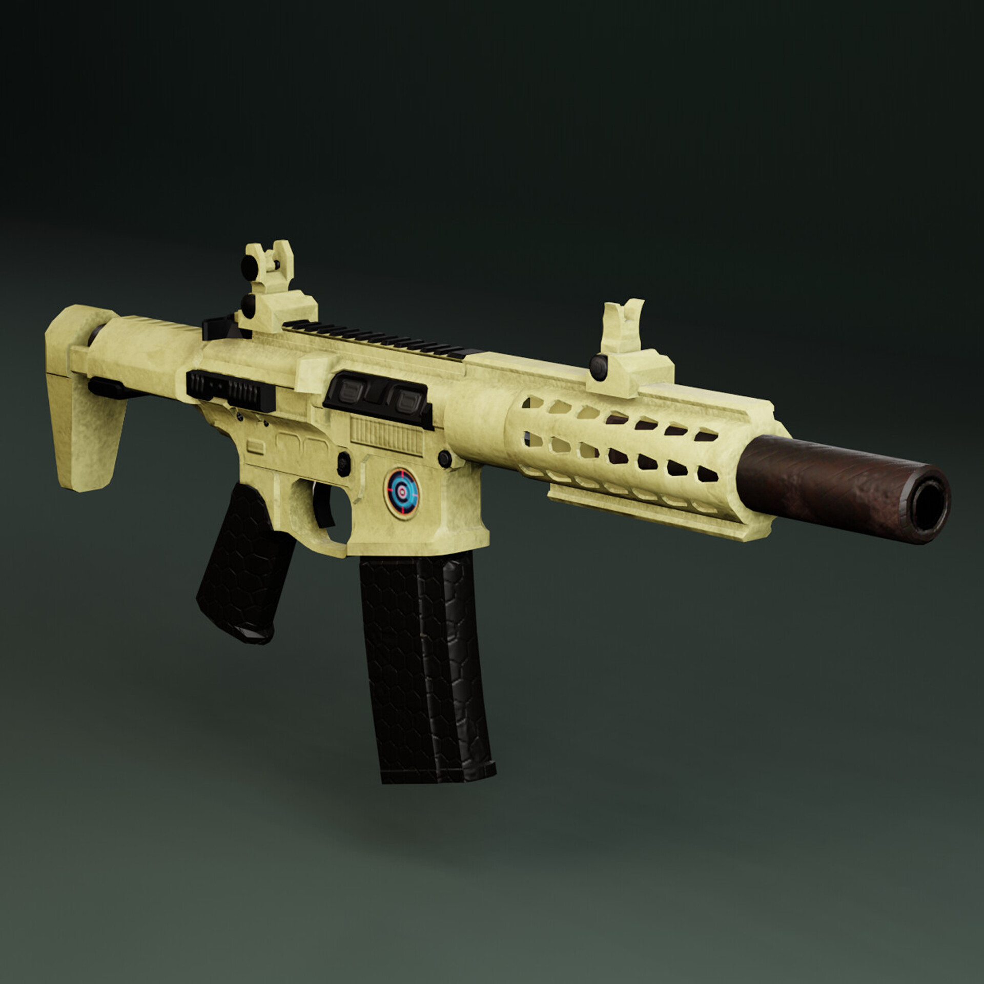 ArtStation - Riffle Gun