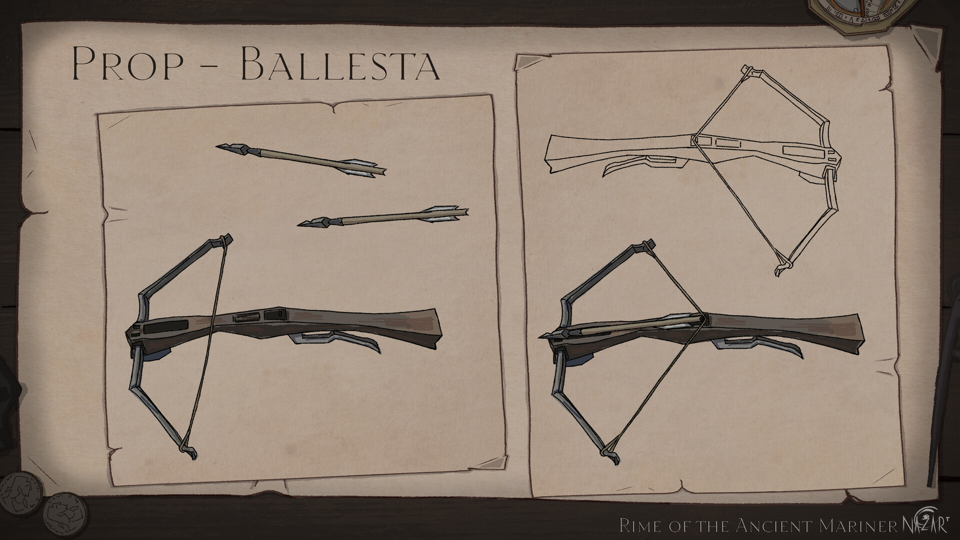 ArtStation - Crossbow Prop Design