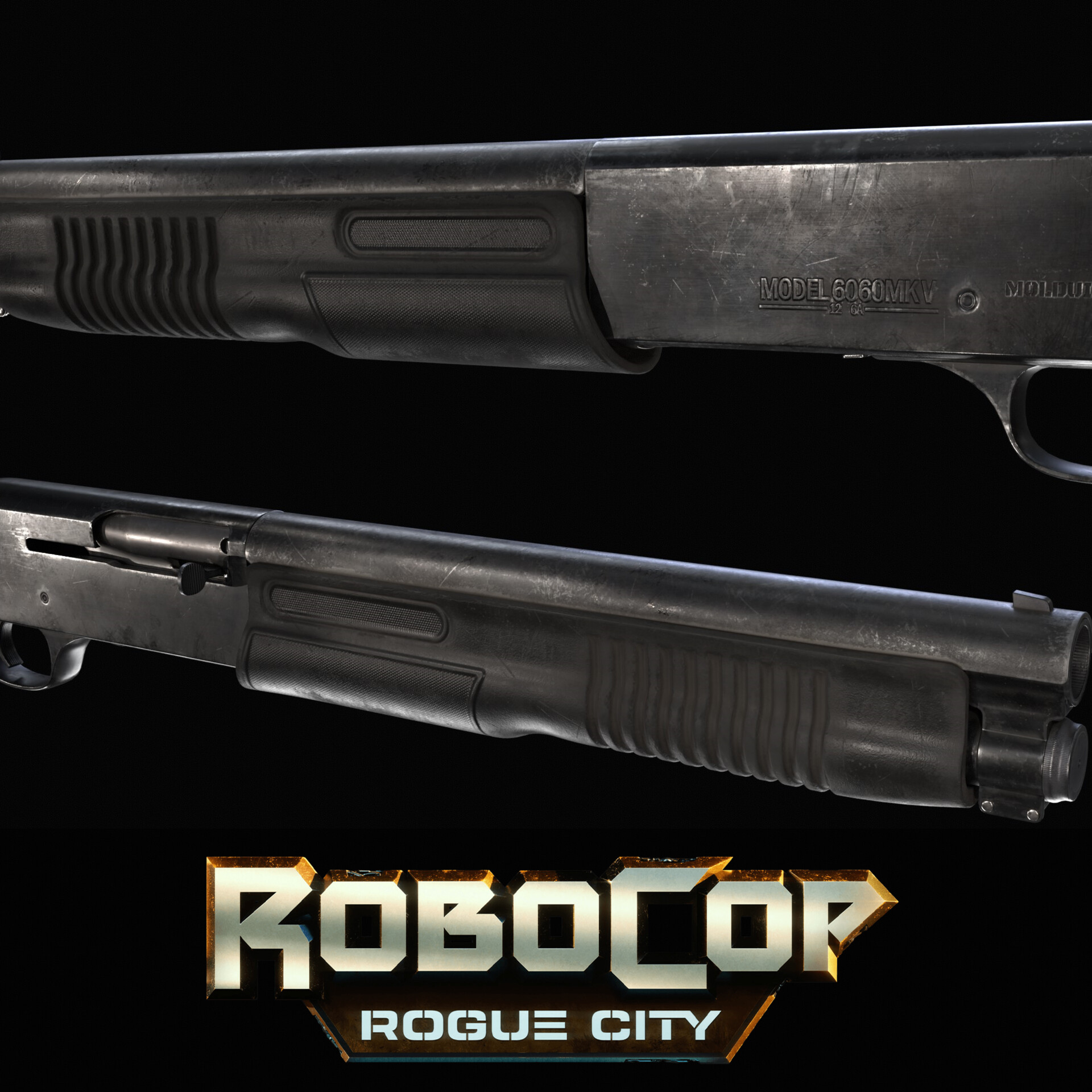 ArtStation - RoboCop: Rogue City - Mossberg 6060