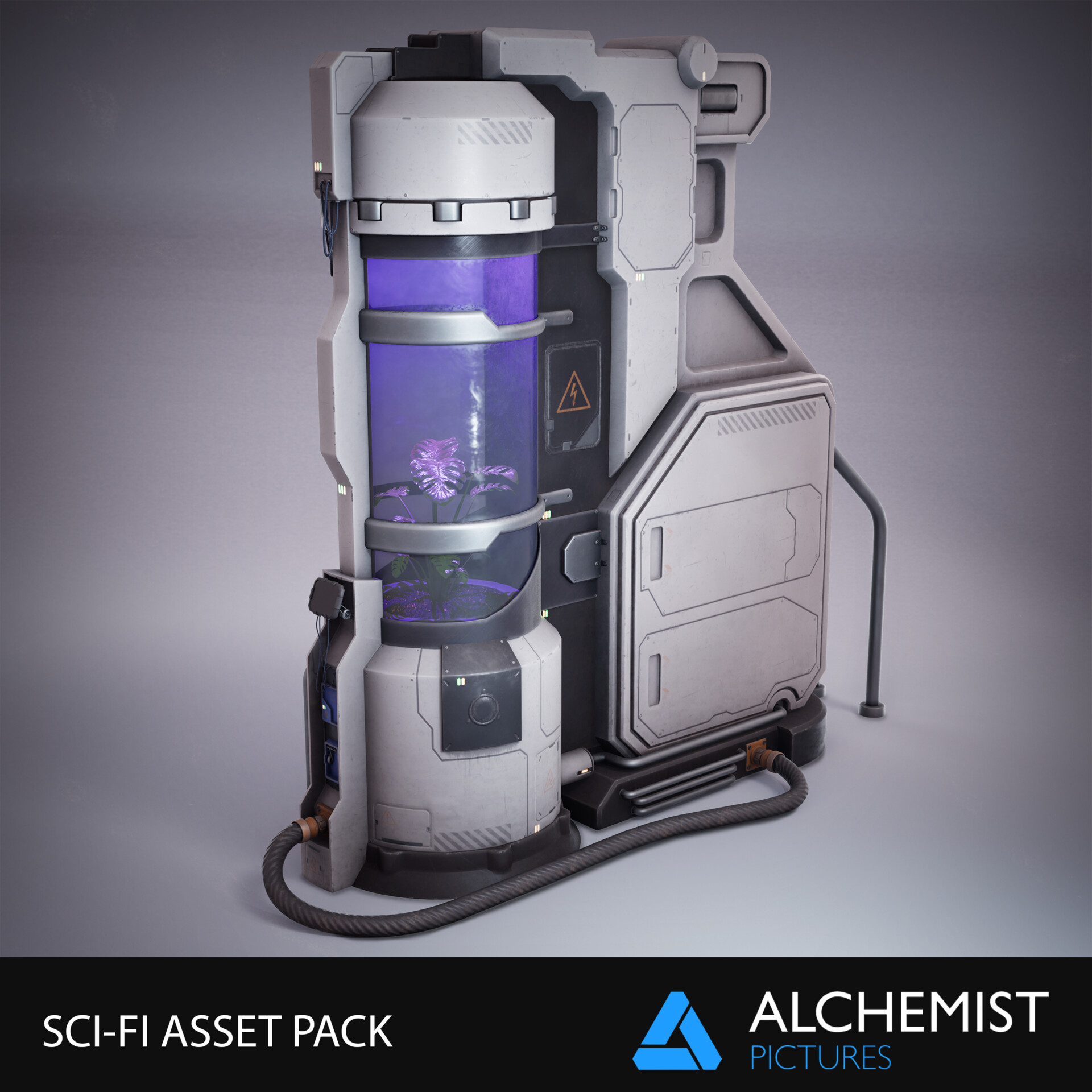 ArtStation - SCI-FI Asset Pack : Plant Grower