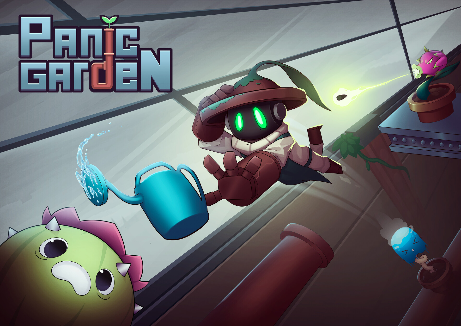 ArtStation - Panic Garden - Concept and Pixel Art