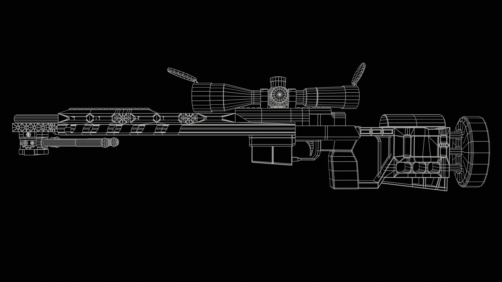 ArtStation - Concept Sniper Rifle