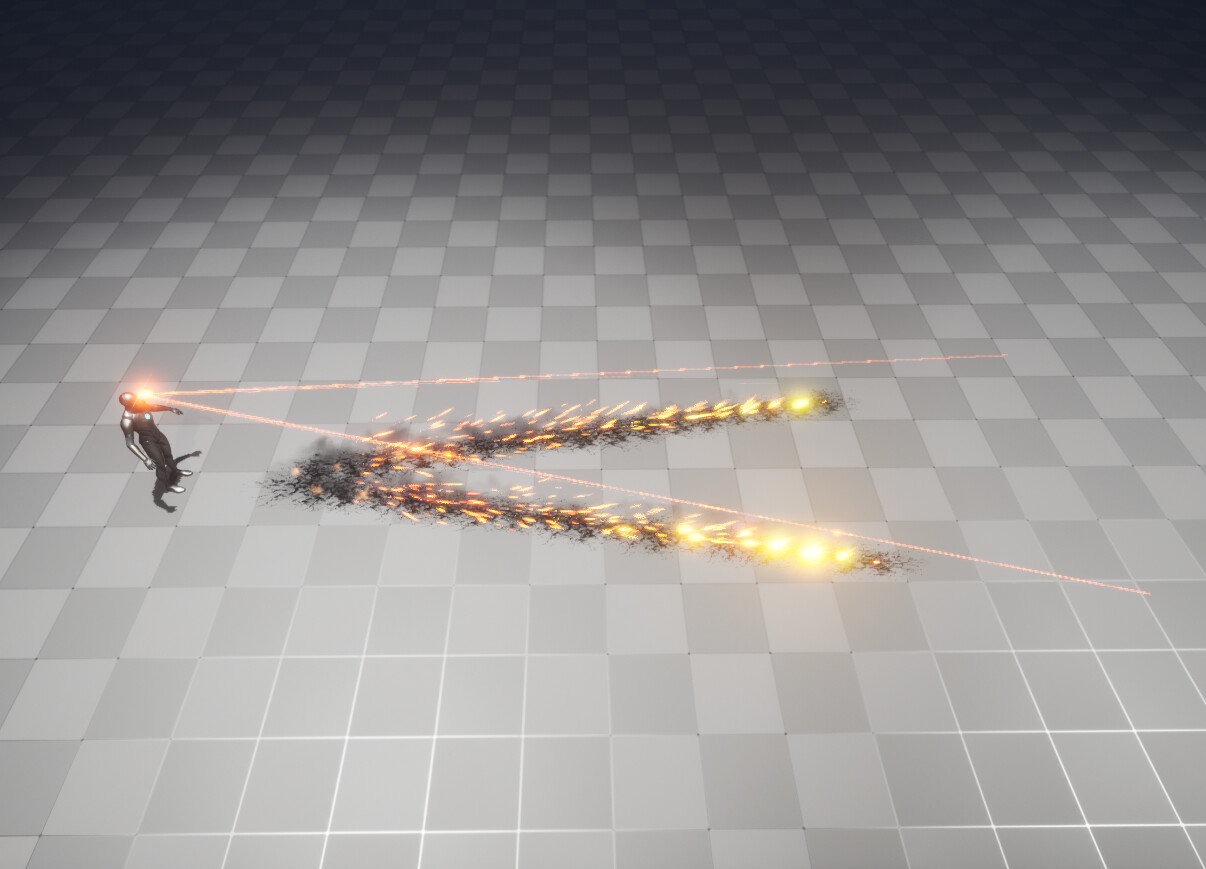 ArtStation - Laser Eyes - UE5 VFX