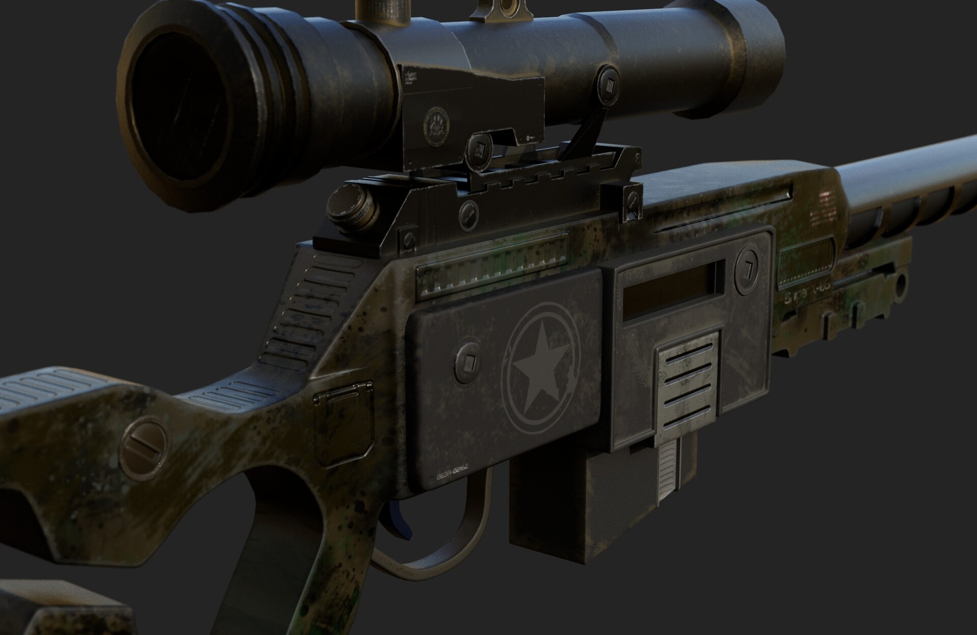 ArtStation - Sniper Rifle