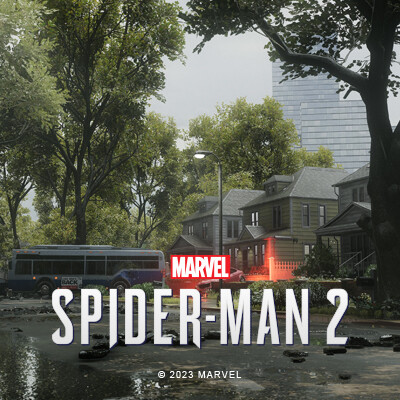 ArtStation - Marvel's Spider-Man 2: Scream Boss Fight Arena