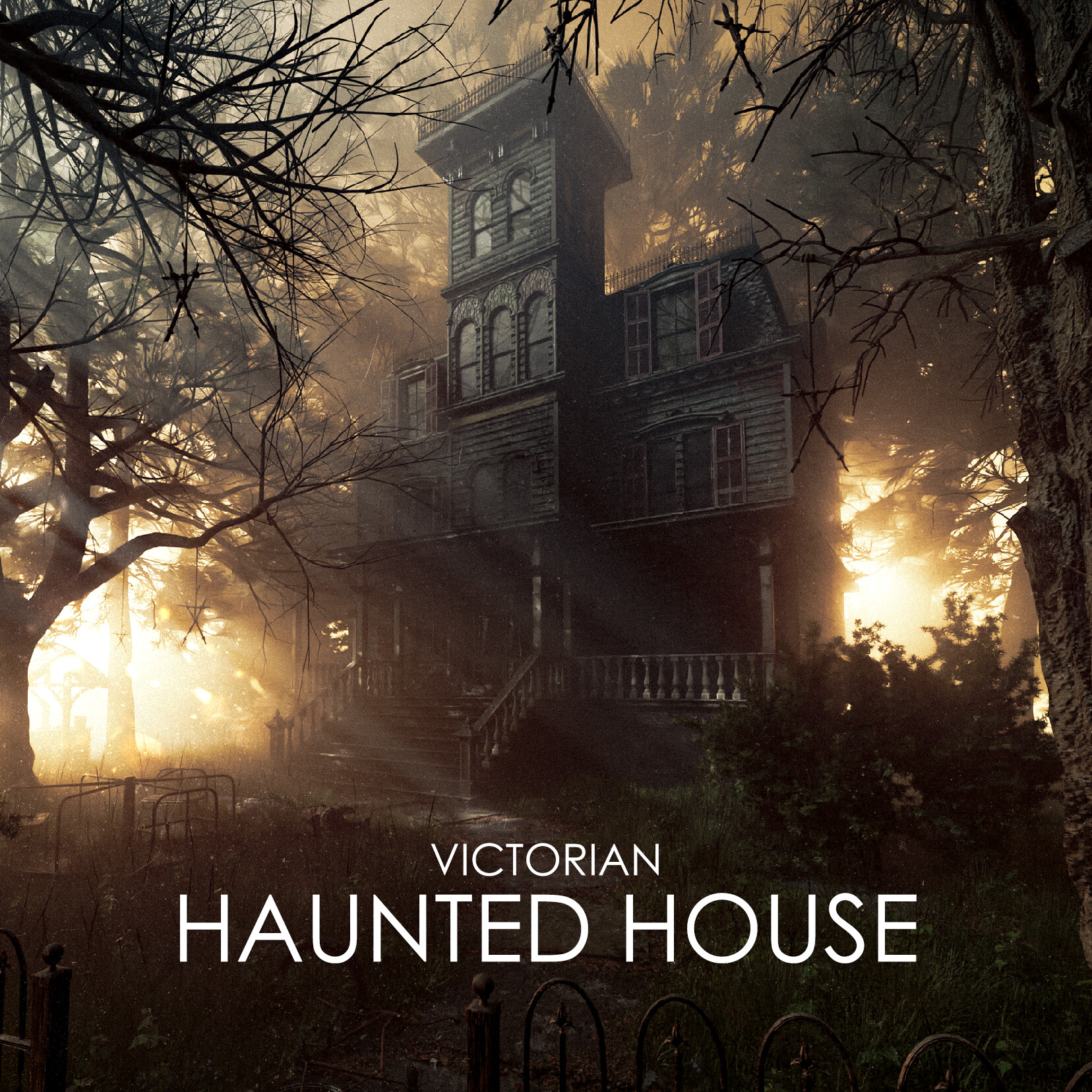 ArtStation - Victorian Haunted House