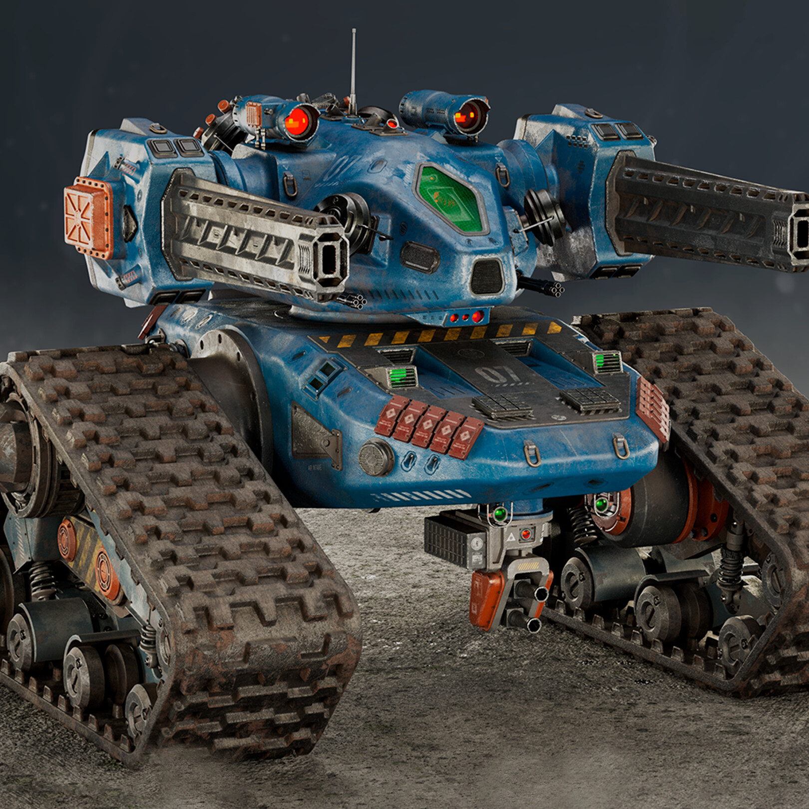 ArtStation - RC Laser Tank