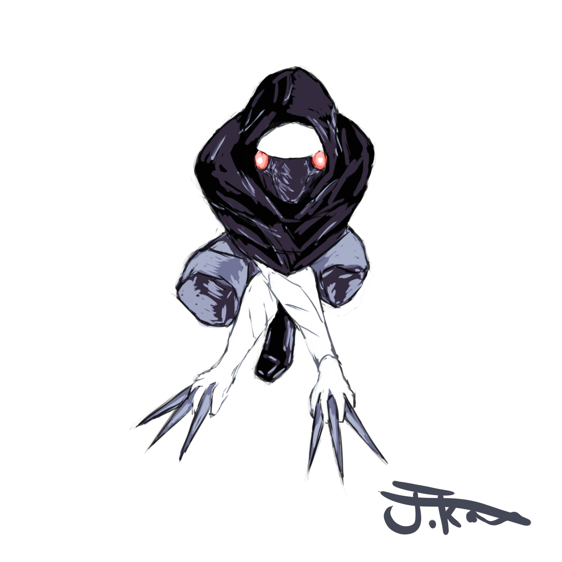 ArtStation - Nun Ninja Killer Concept (CDC #105 Killer Nun)