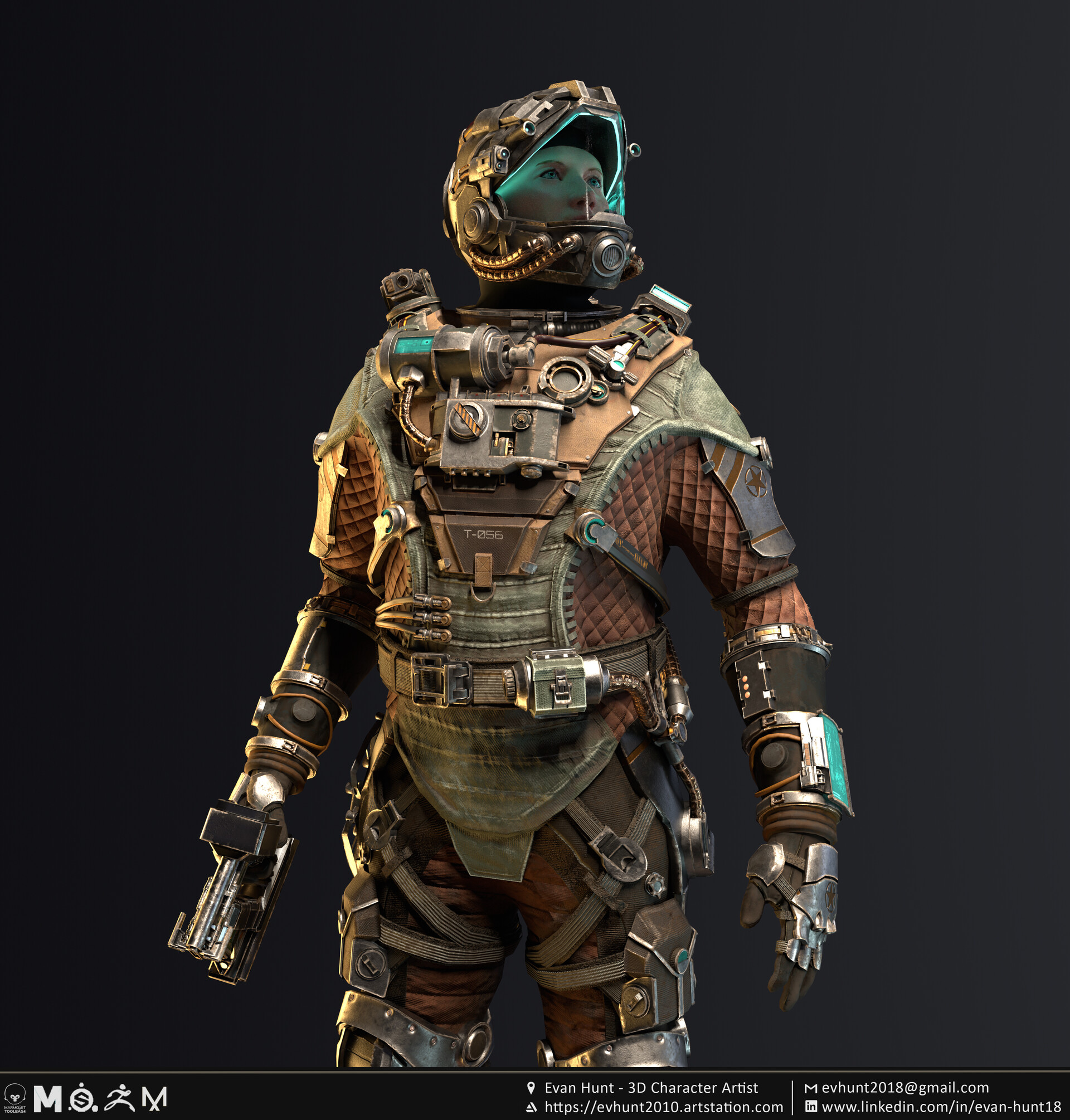 Evan Hunt - Exploration Suit T-056 (Real-Time)