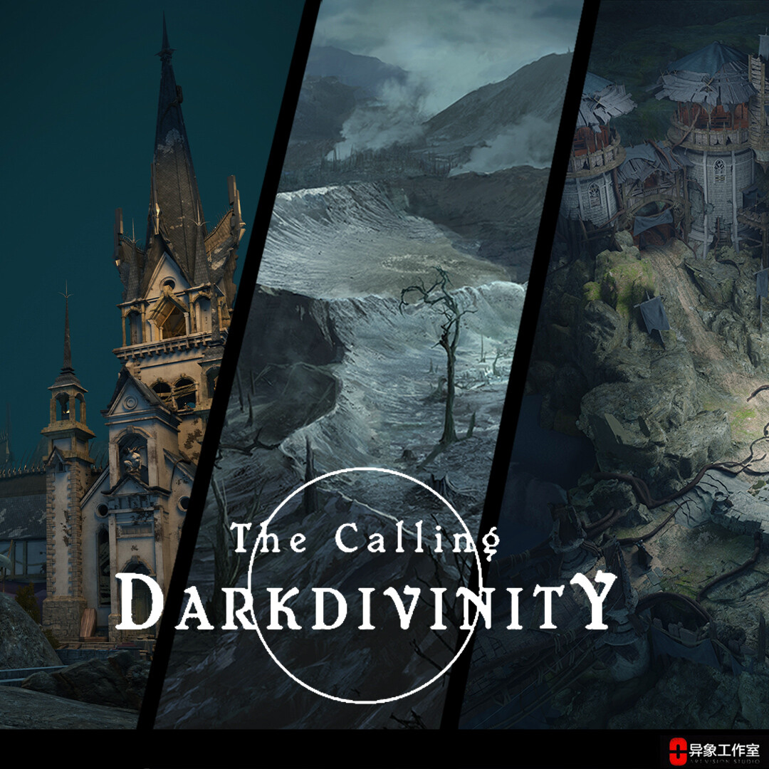 ArtStation - 在工作室期间为《Darkdivinity：the calling》项目做的概念