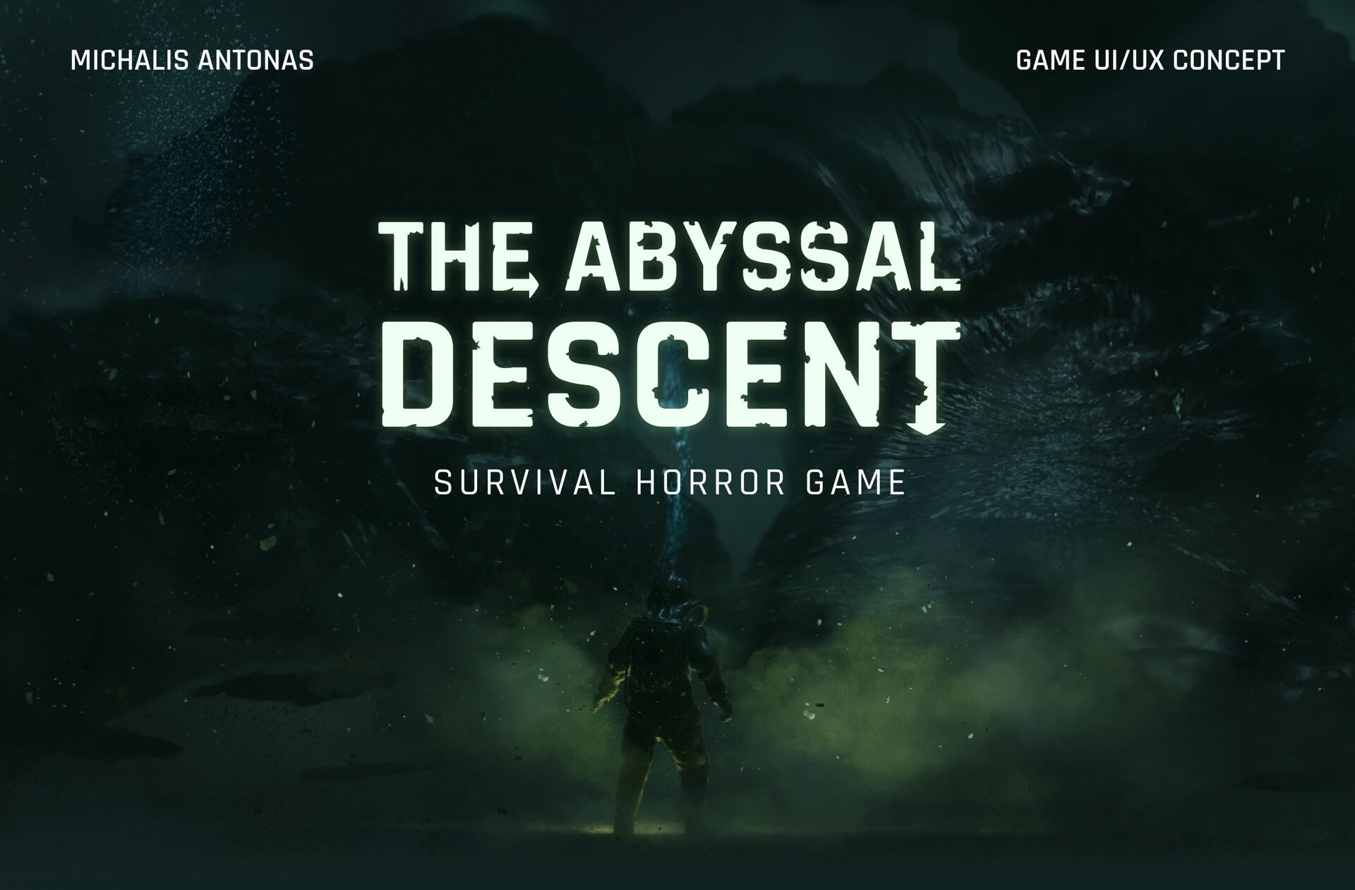 ArtStation - The Abyssal Descent - UI/UX Design Concept