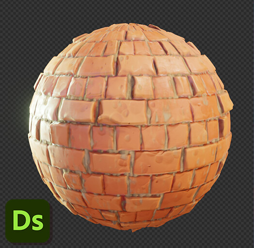ArtStation - Brick Texture