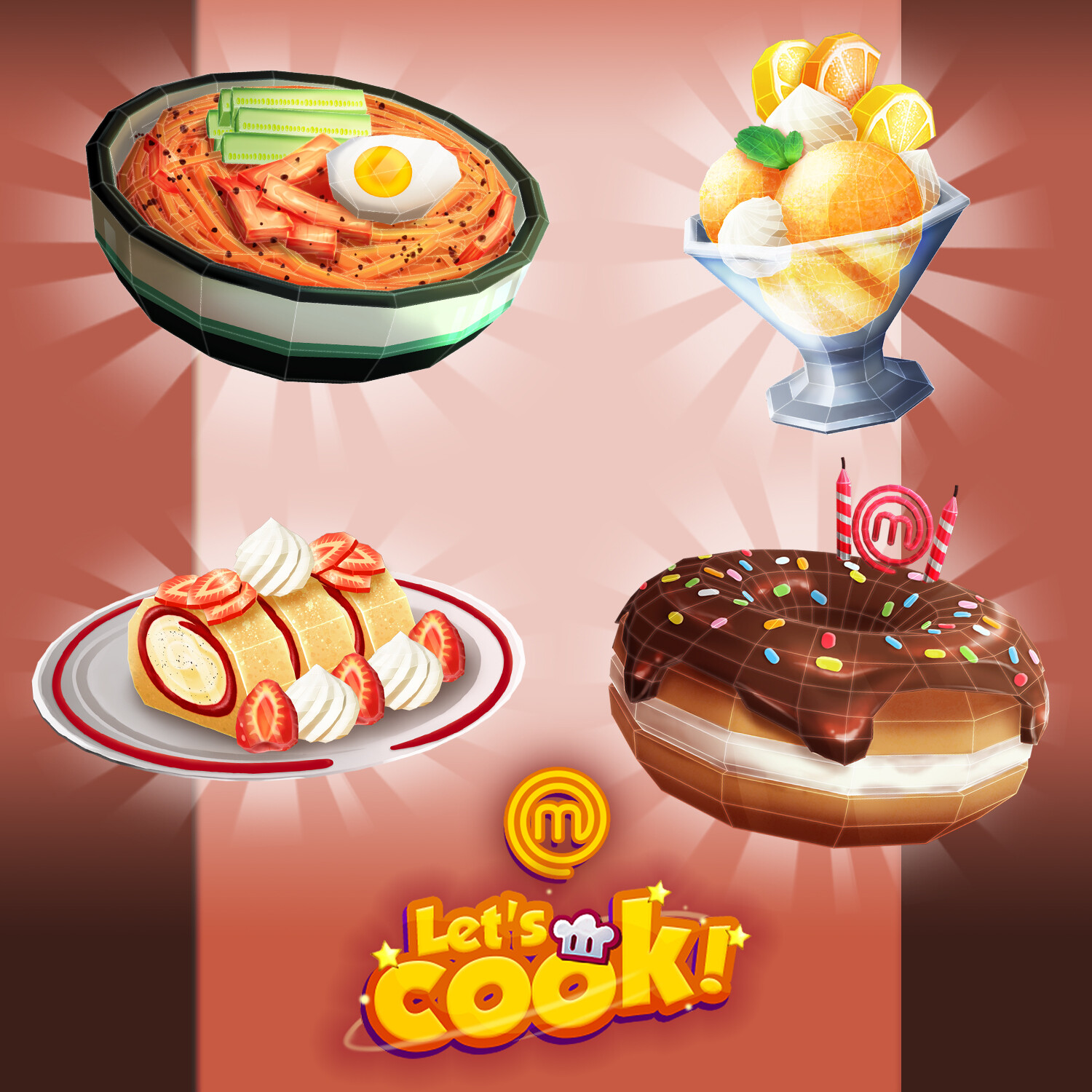 ArtStation - Masterchef : Let's Cook - Recipes