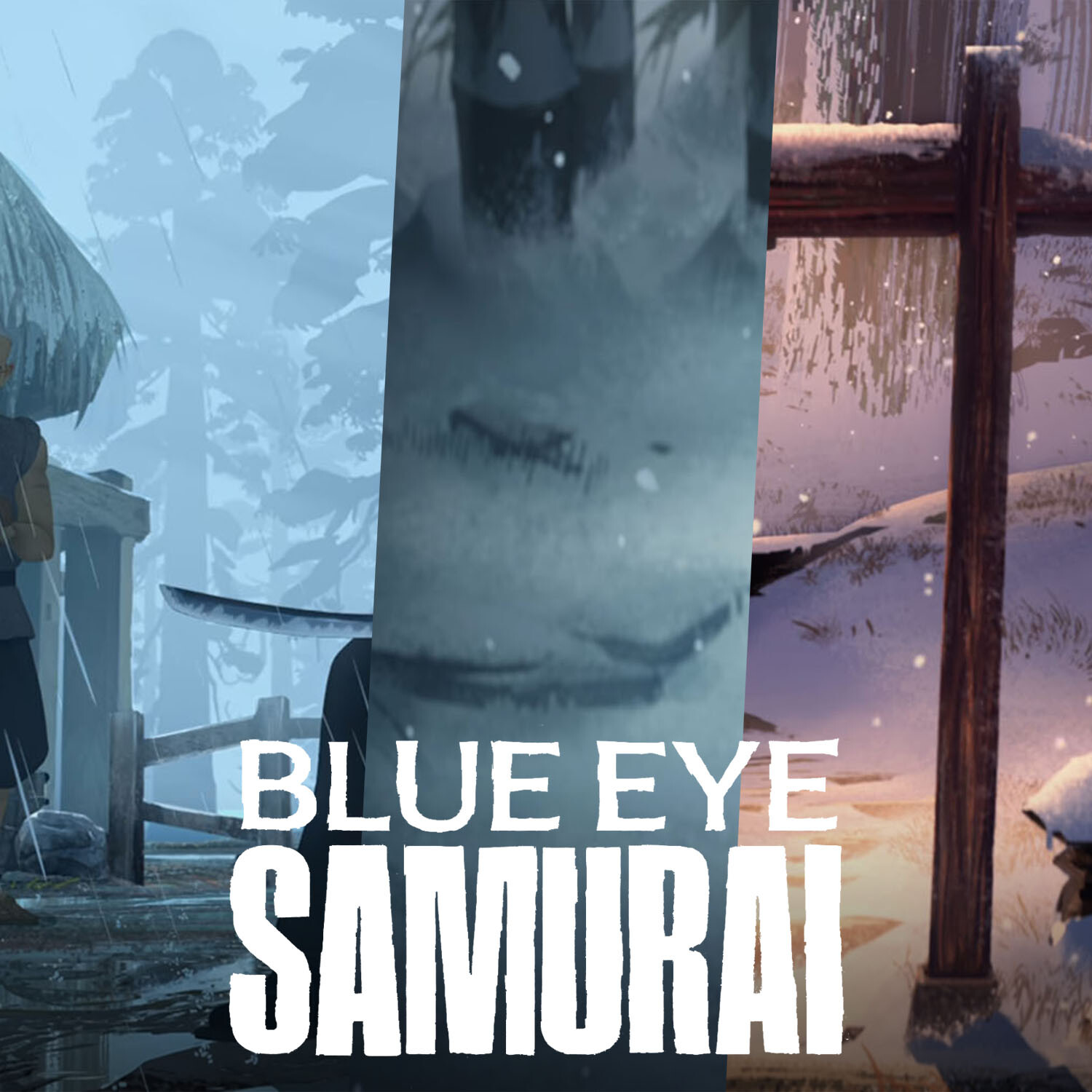 ArtStation - Blue Eye Samurai - Backgrounds