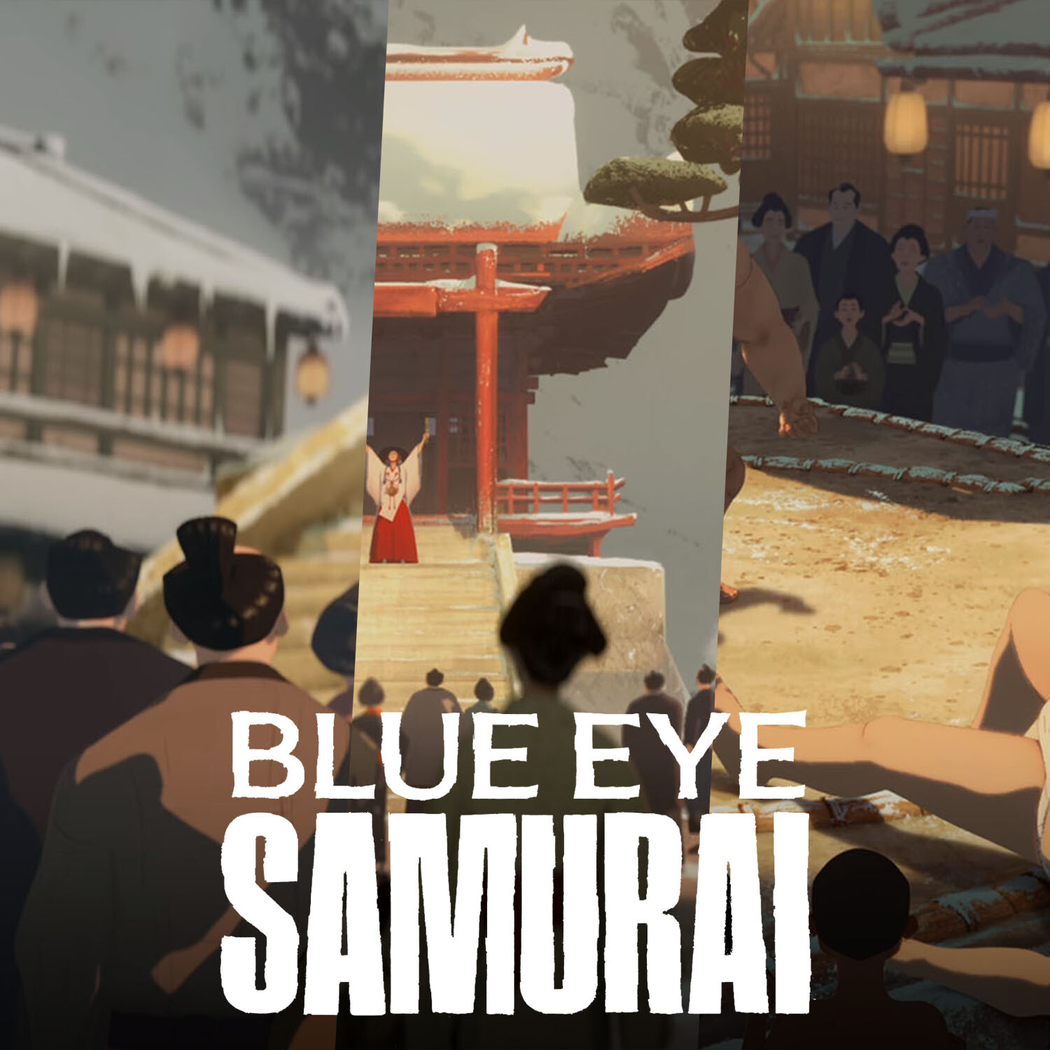 ArtStation - Blue Eye Samurai - Backgrounds