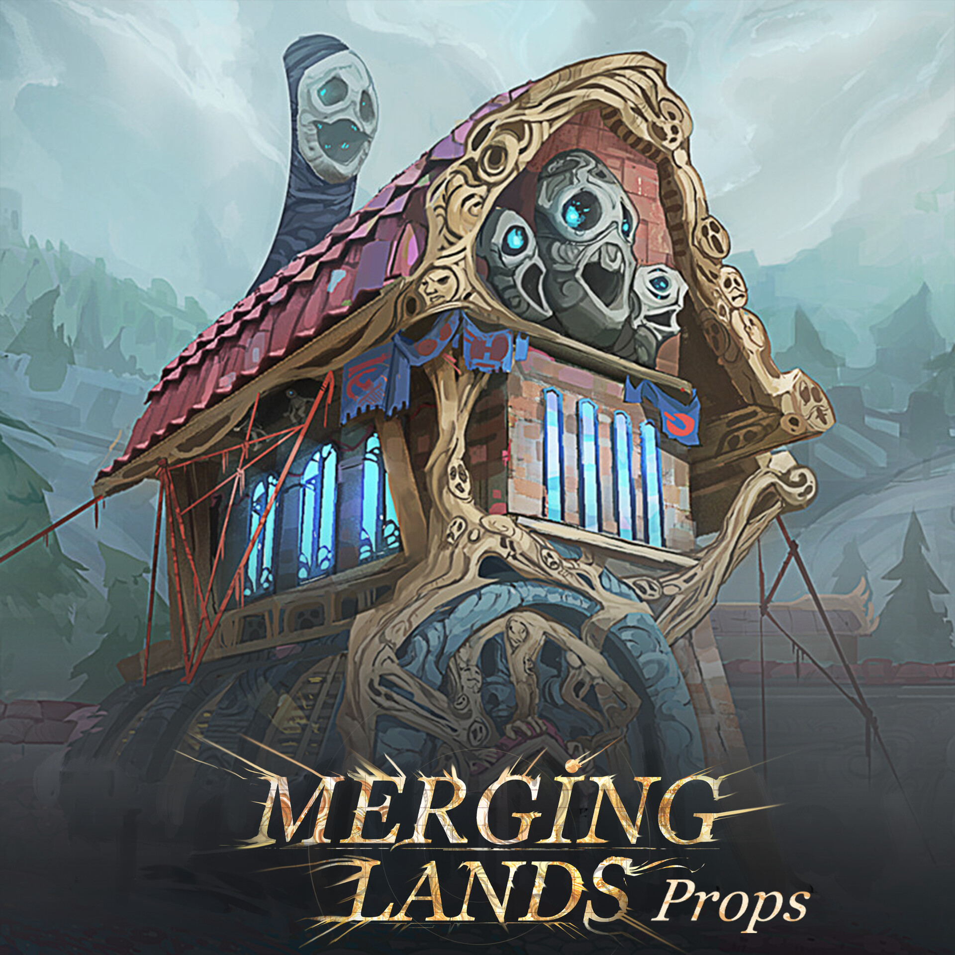 ArtStation - Merging lands: The Workshop