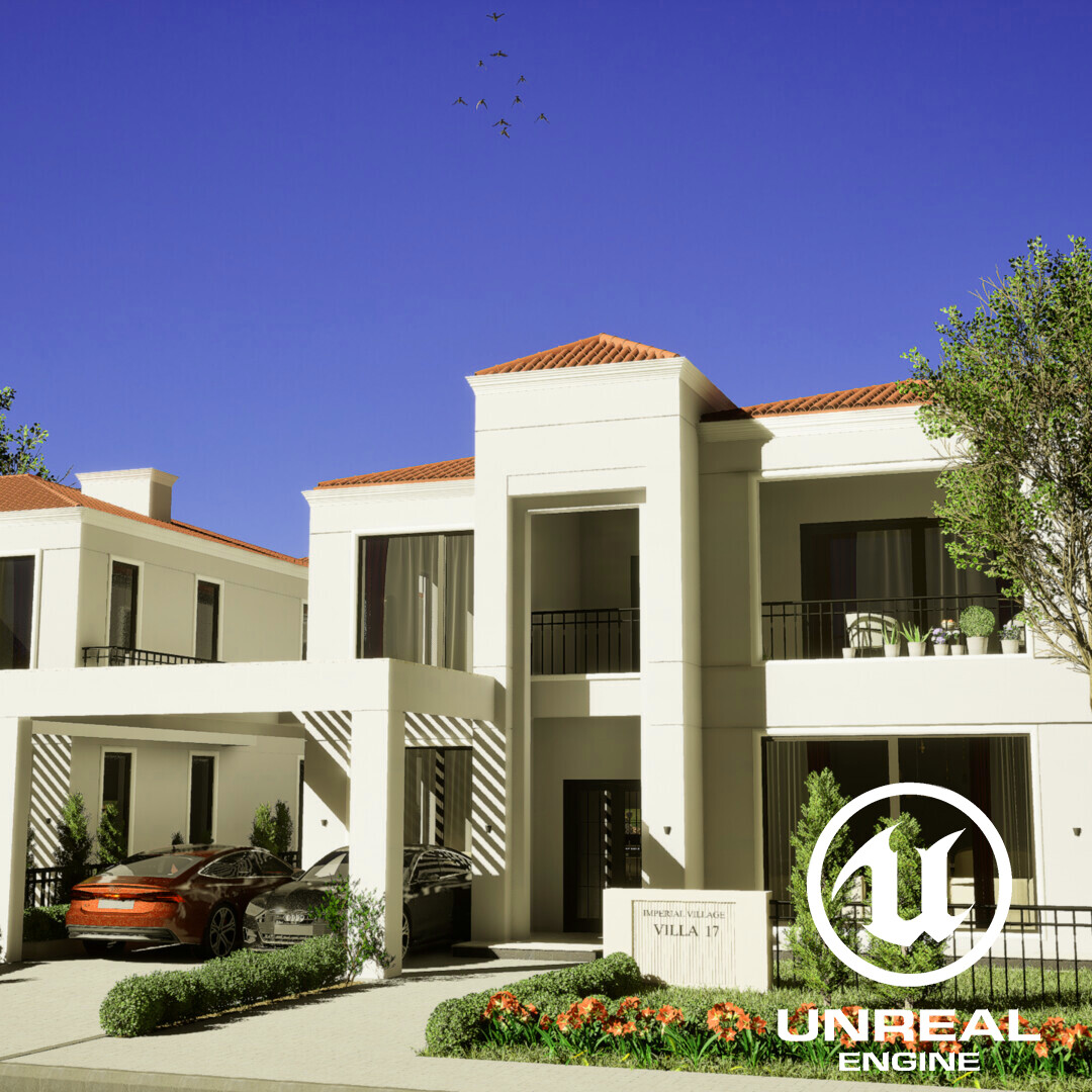 ArtStation - Unreal Engine 5 ArchVis: Imperial Village - Villa A