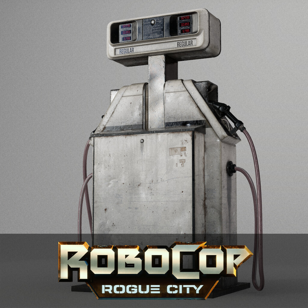 ArtStation - Robocop Rogue City Props