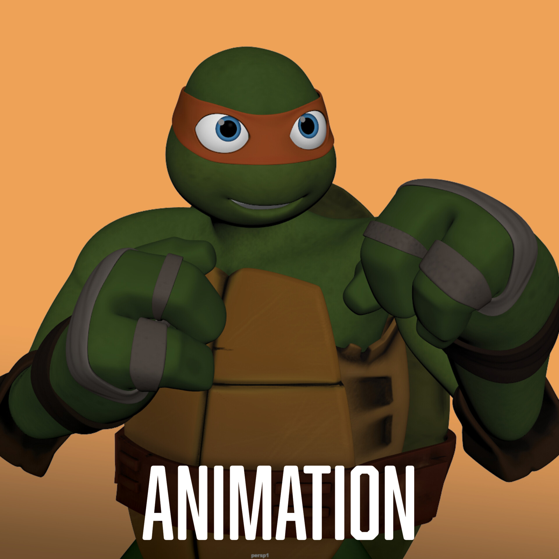 ArtStation - Mikey ready for action!