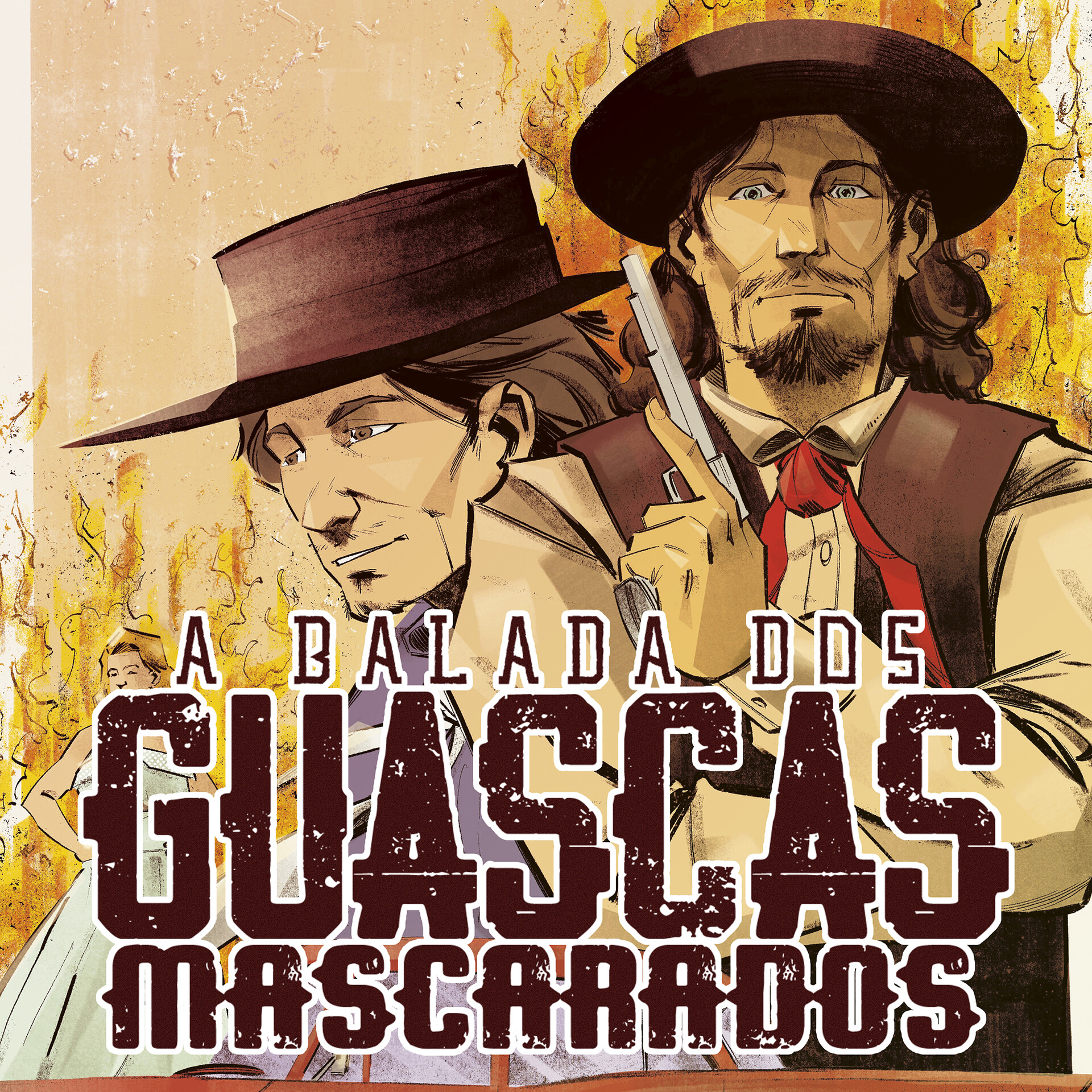 ArtStation - Balada dos Guascas Mascarados - Illustration