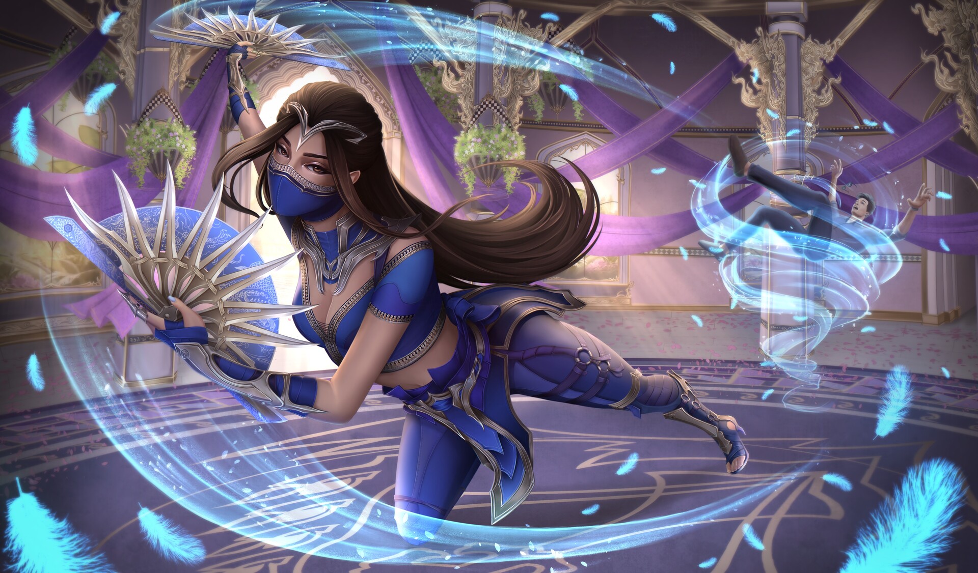 ArtStation - Kitana from Mortal Kombat 1