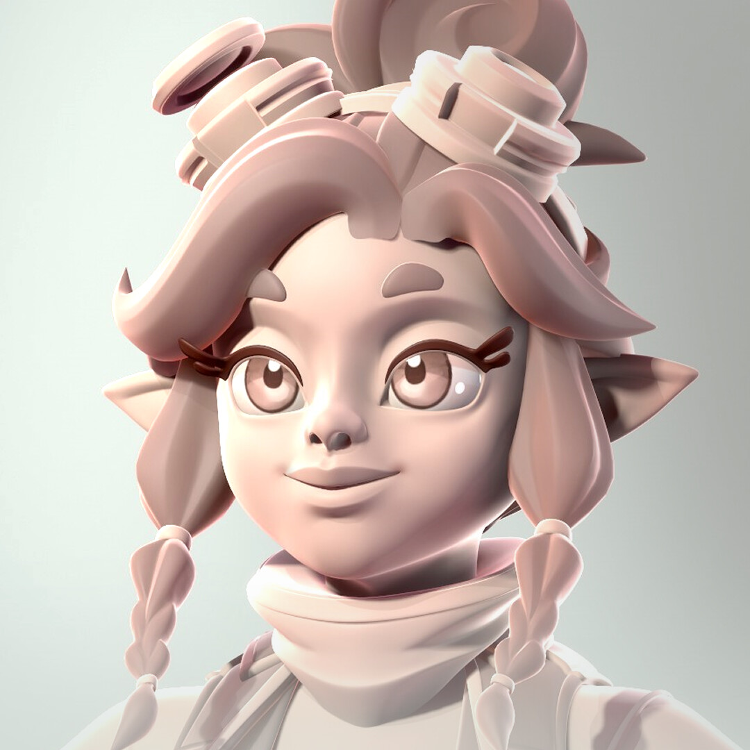 ArtStation - Tlalli High Poly
