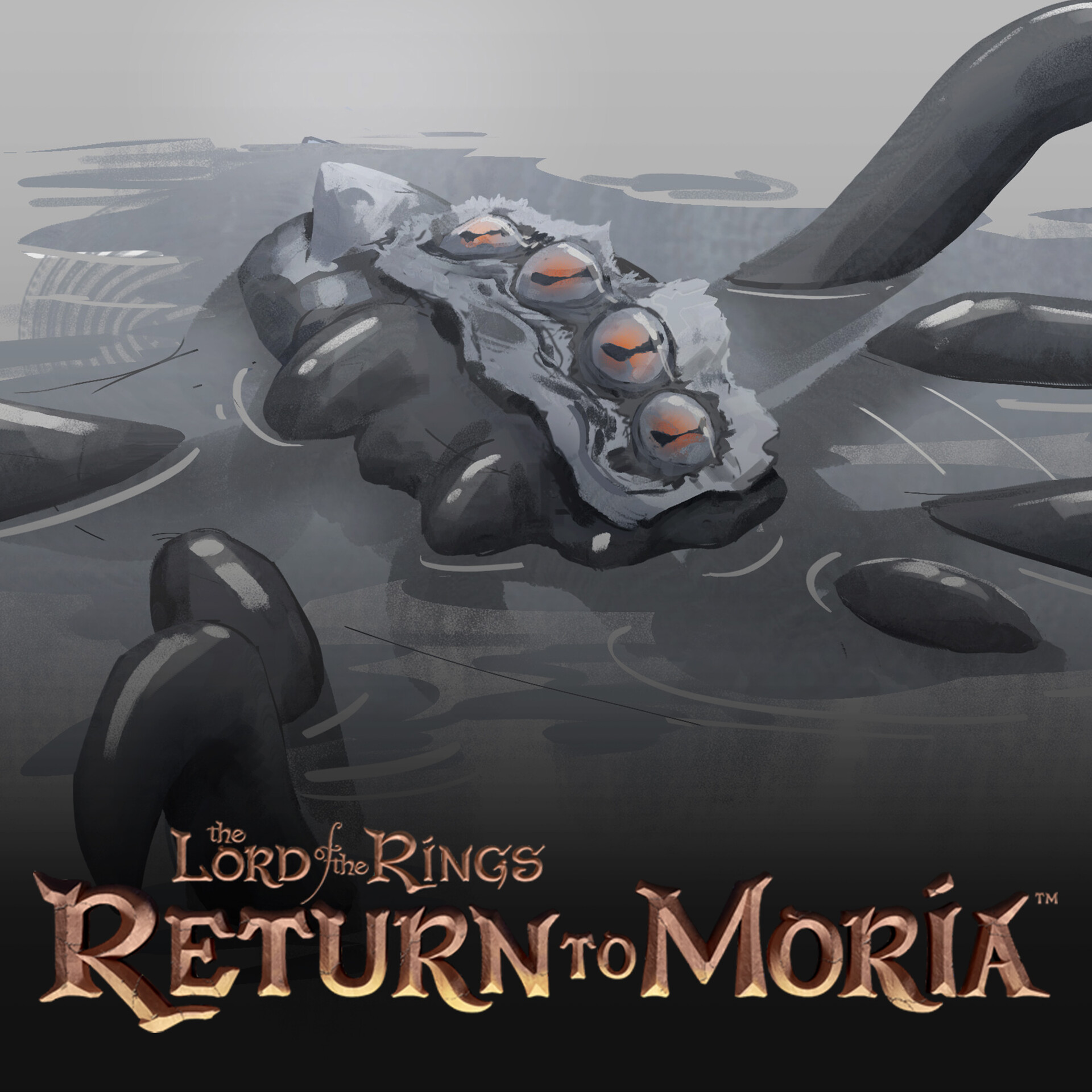 ArtStation - Return to Moria - Watcher in the Water