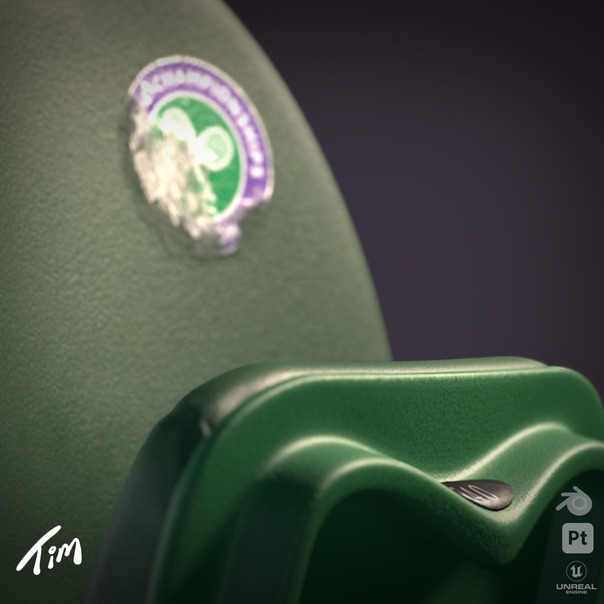 ArtStation - Wimbledon Stadium Chairs