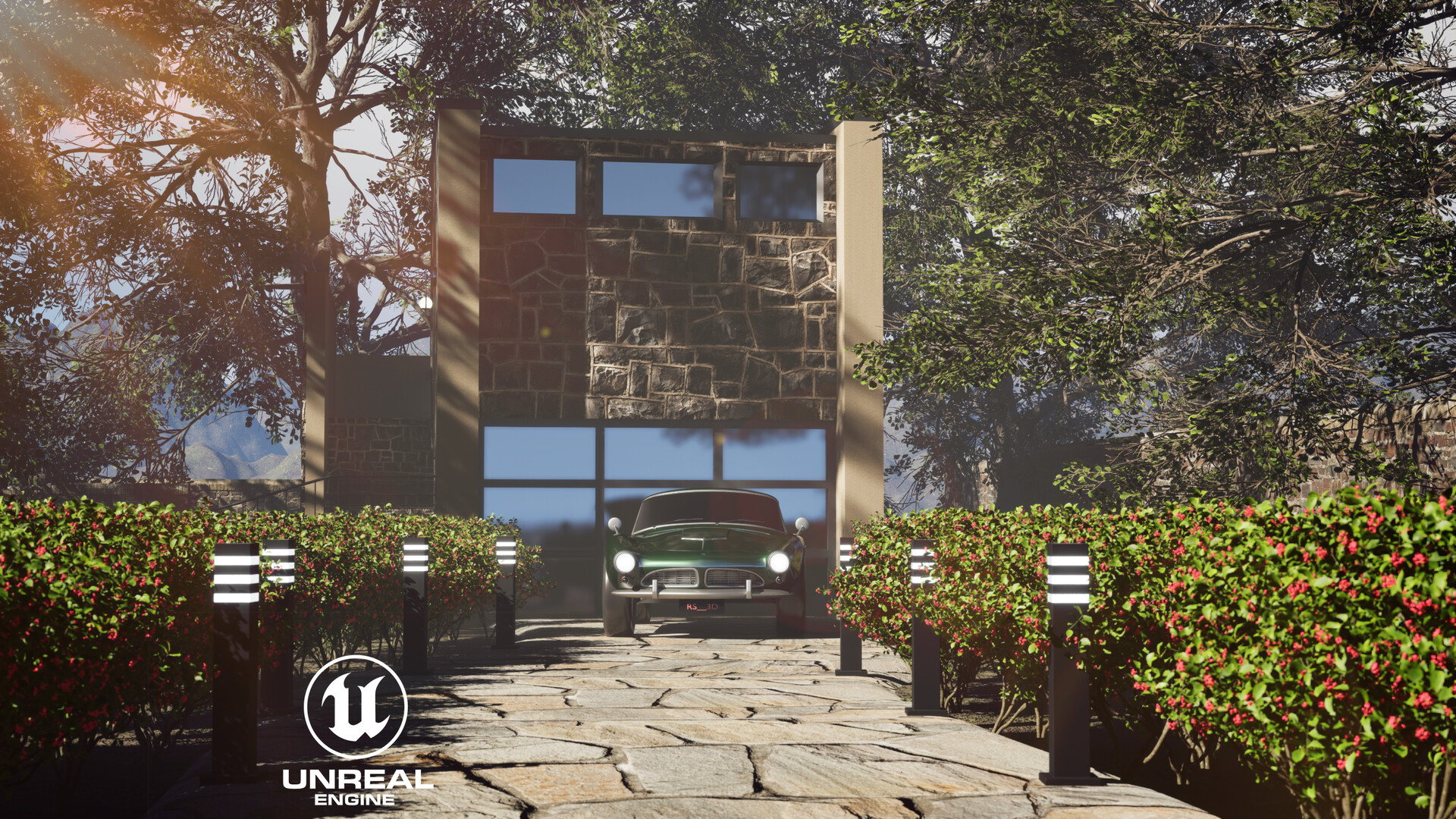 ArtStation - Timeless Tranquility (Forest scene)