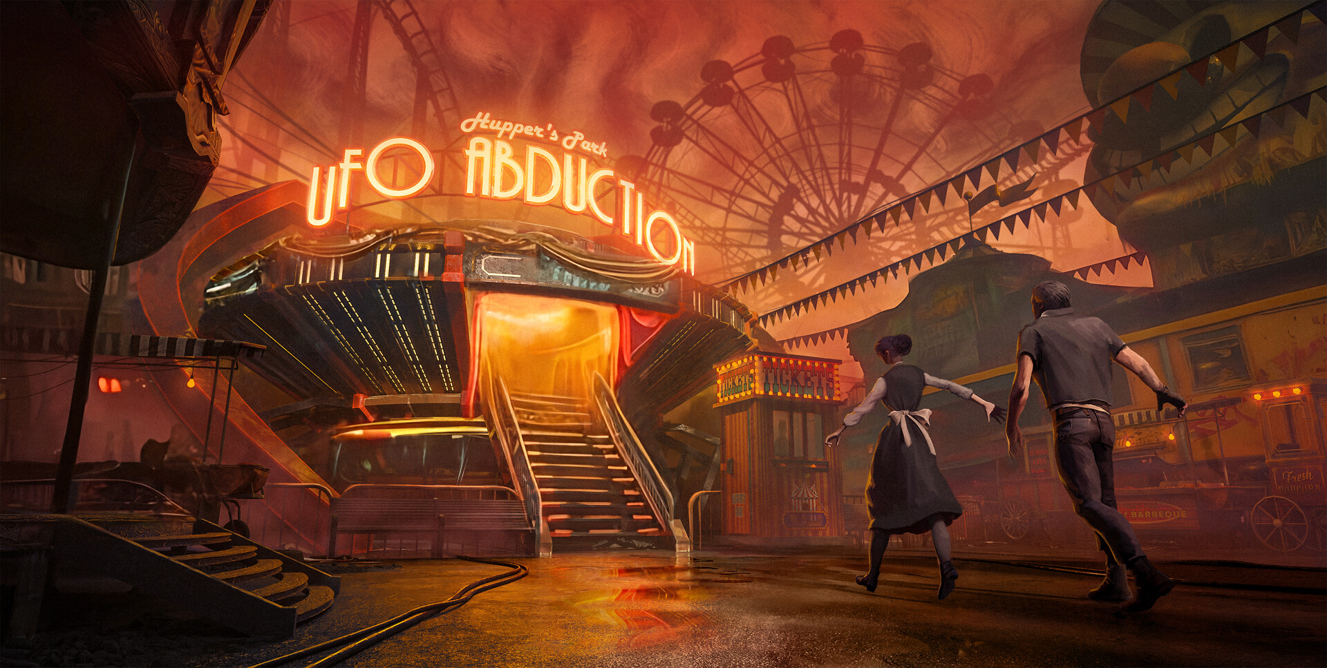 ArtStation - Short Horror Story Illustrations