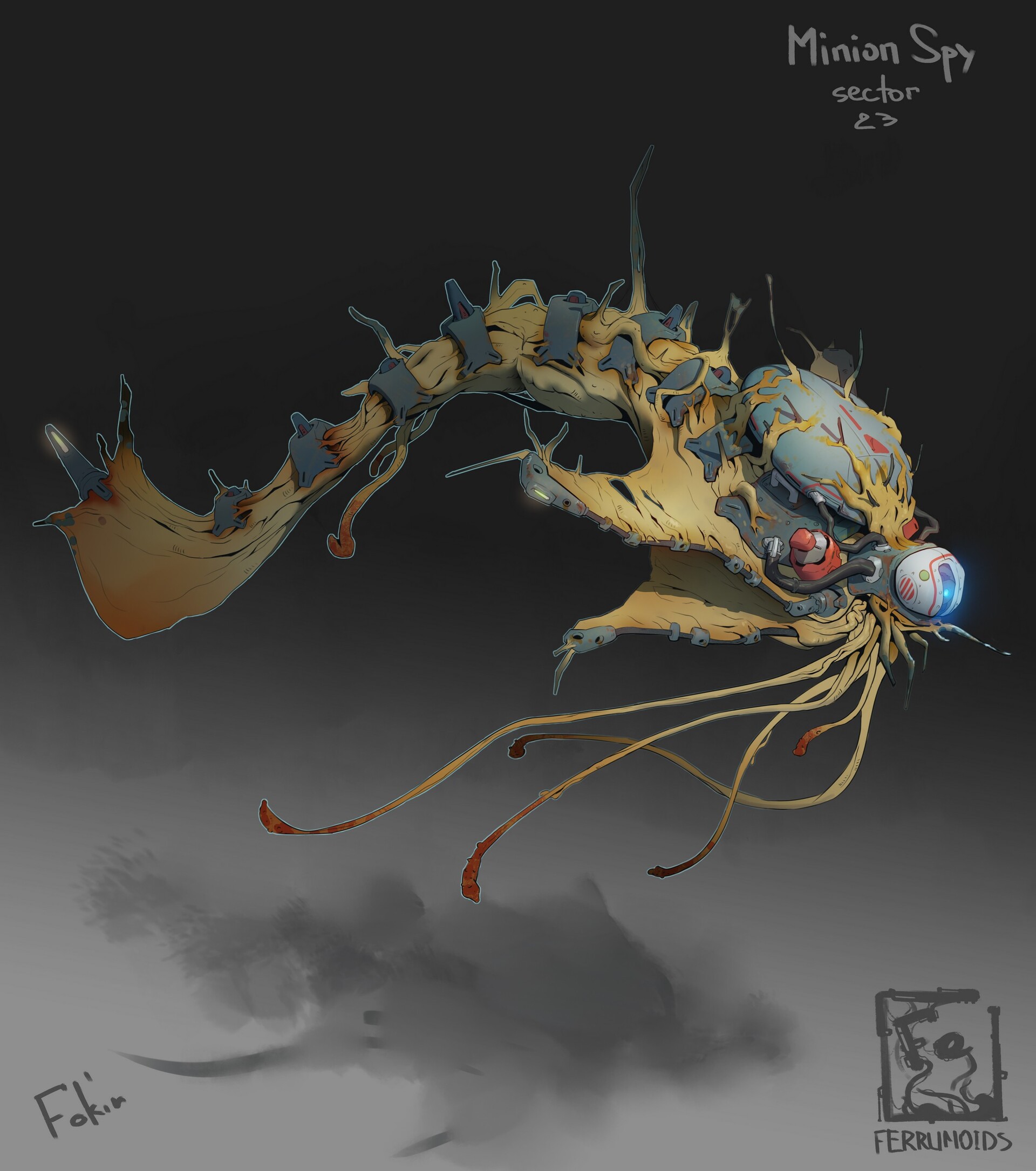 ArtStation - Minion Spy (Ferrumoids Project)