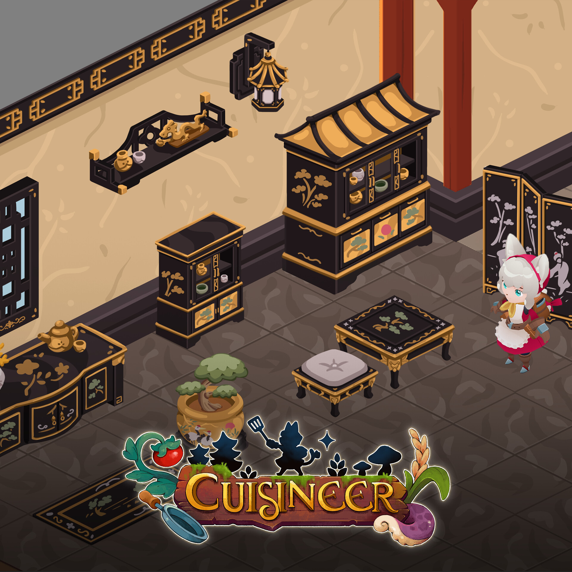 ArtStation - Riches of Mian Furniture Set - Cuisineer