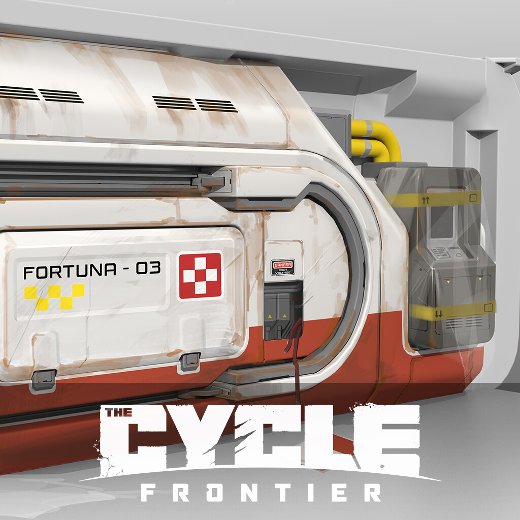 ArtStation - THE CYCLE 2018 - INTERIOR PROPS