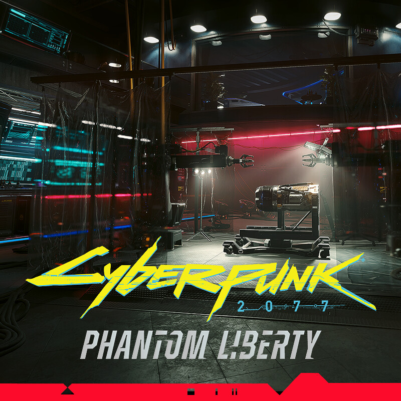 ArtStation - Cyberpunk 2077 Phantom Liberty - Lab