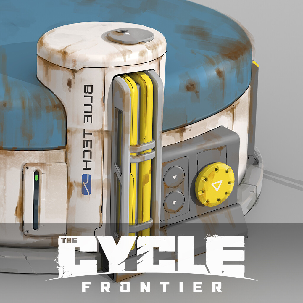 ArtStation - THE CYCLE 2019 - INDUSTRIAL BUILDINGS
