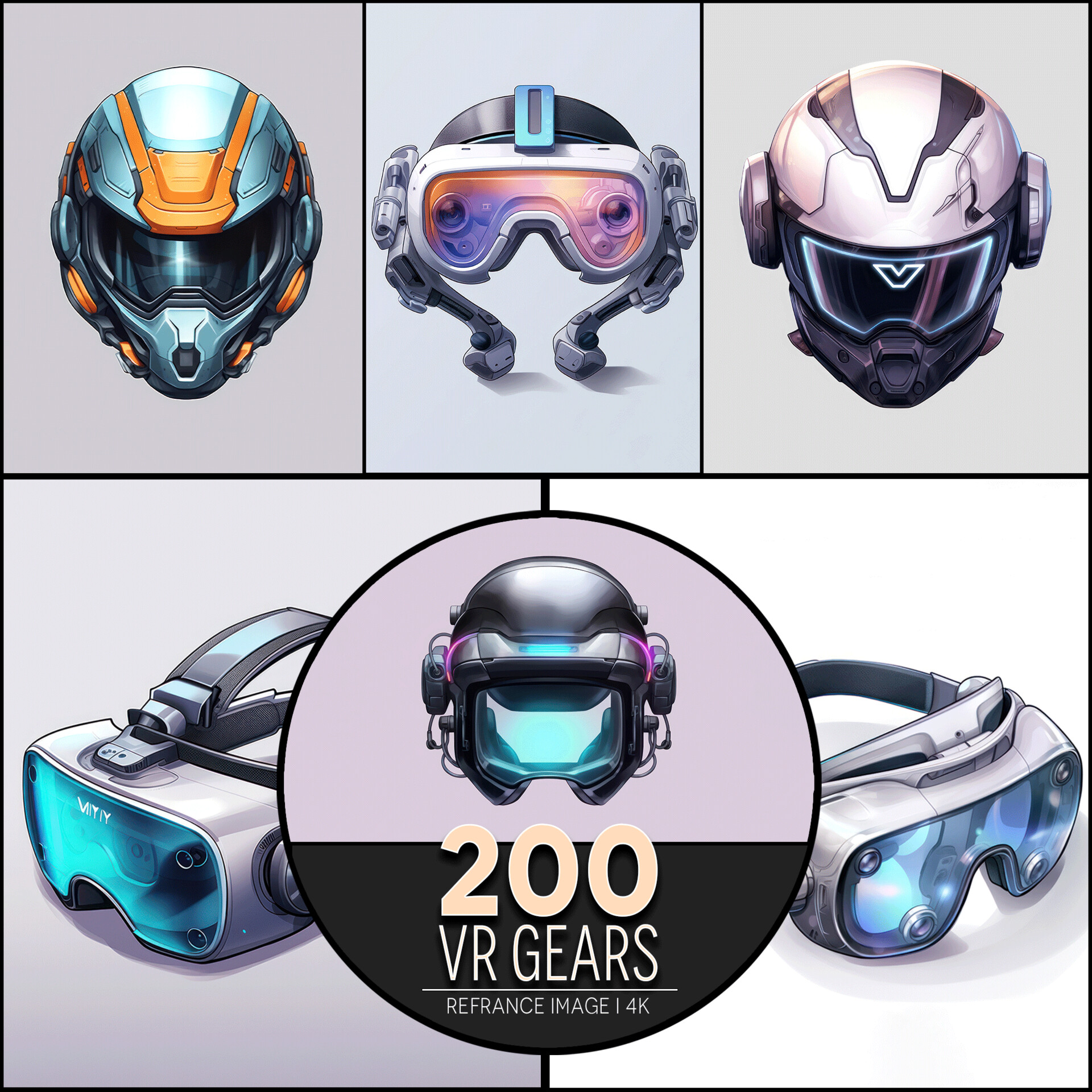 ArtStation - VR Gears 4K Reference/Concept Images