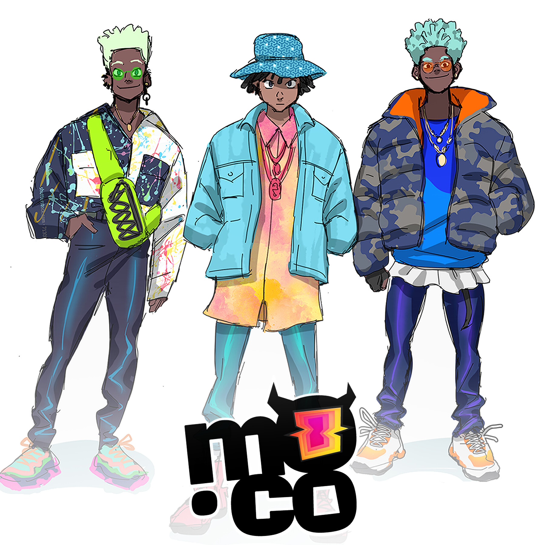 ArtStation - MO.CO - Manny character design