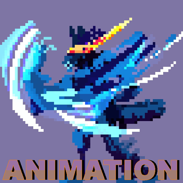 ArtStation - Animation Reel / Pixel Art 2 (Aseprite - 2023)