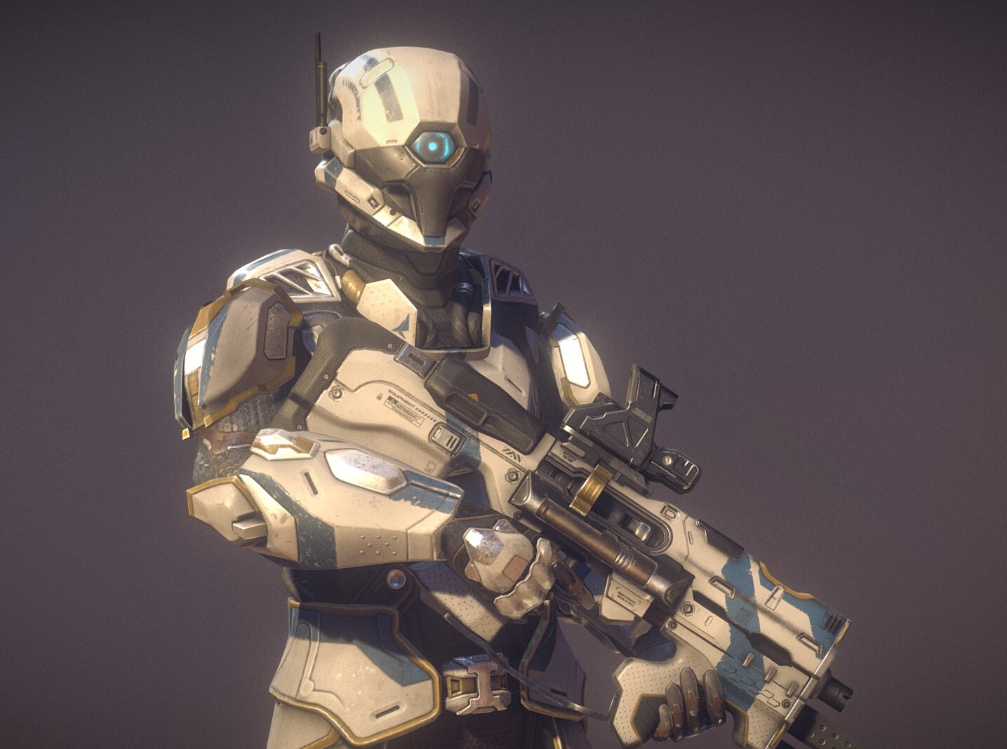 ArtStation - Security Cyborg